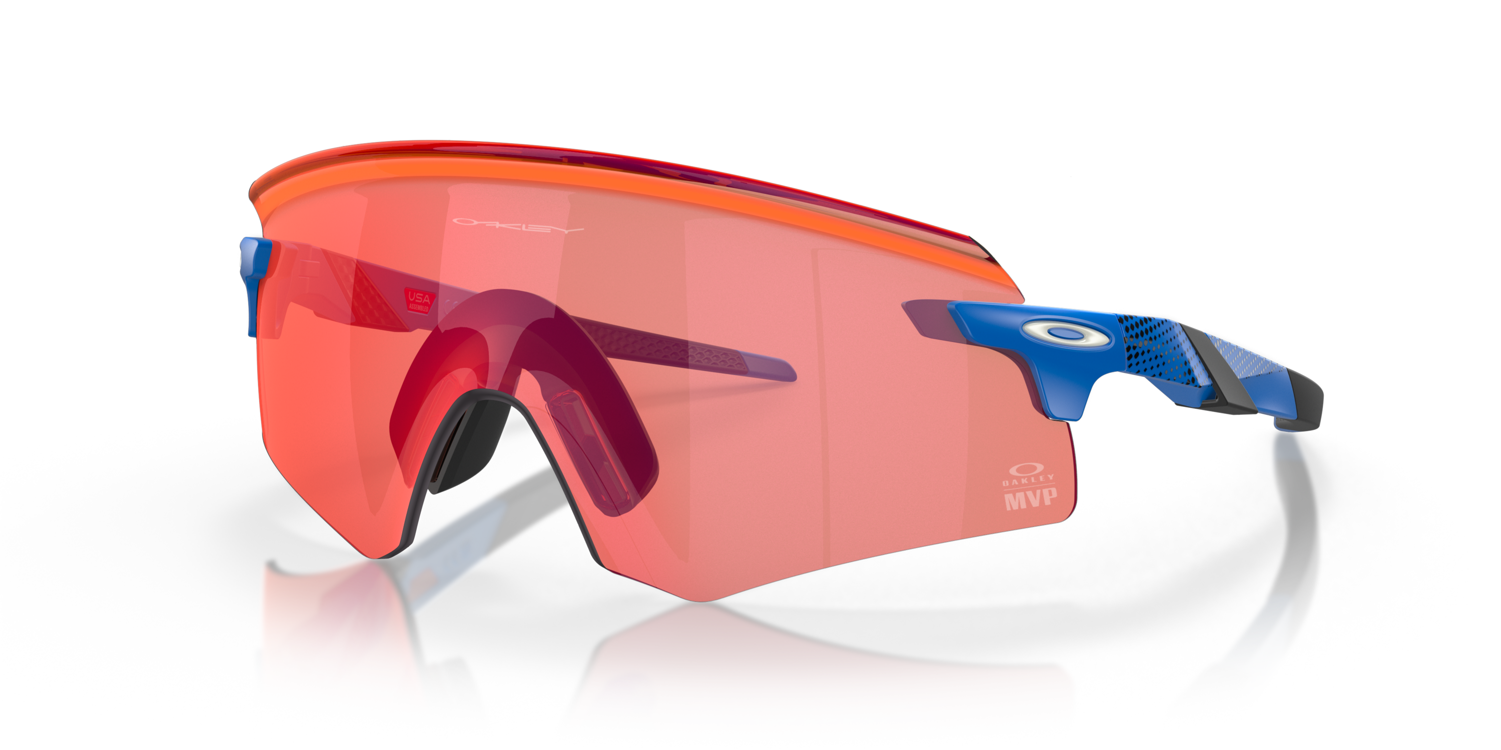 Oakley Encoder - MVP Exclusive Sunglasses with Primary Blue Frame and ...