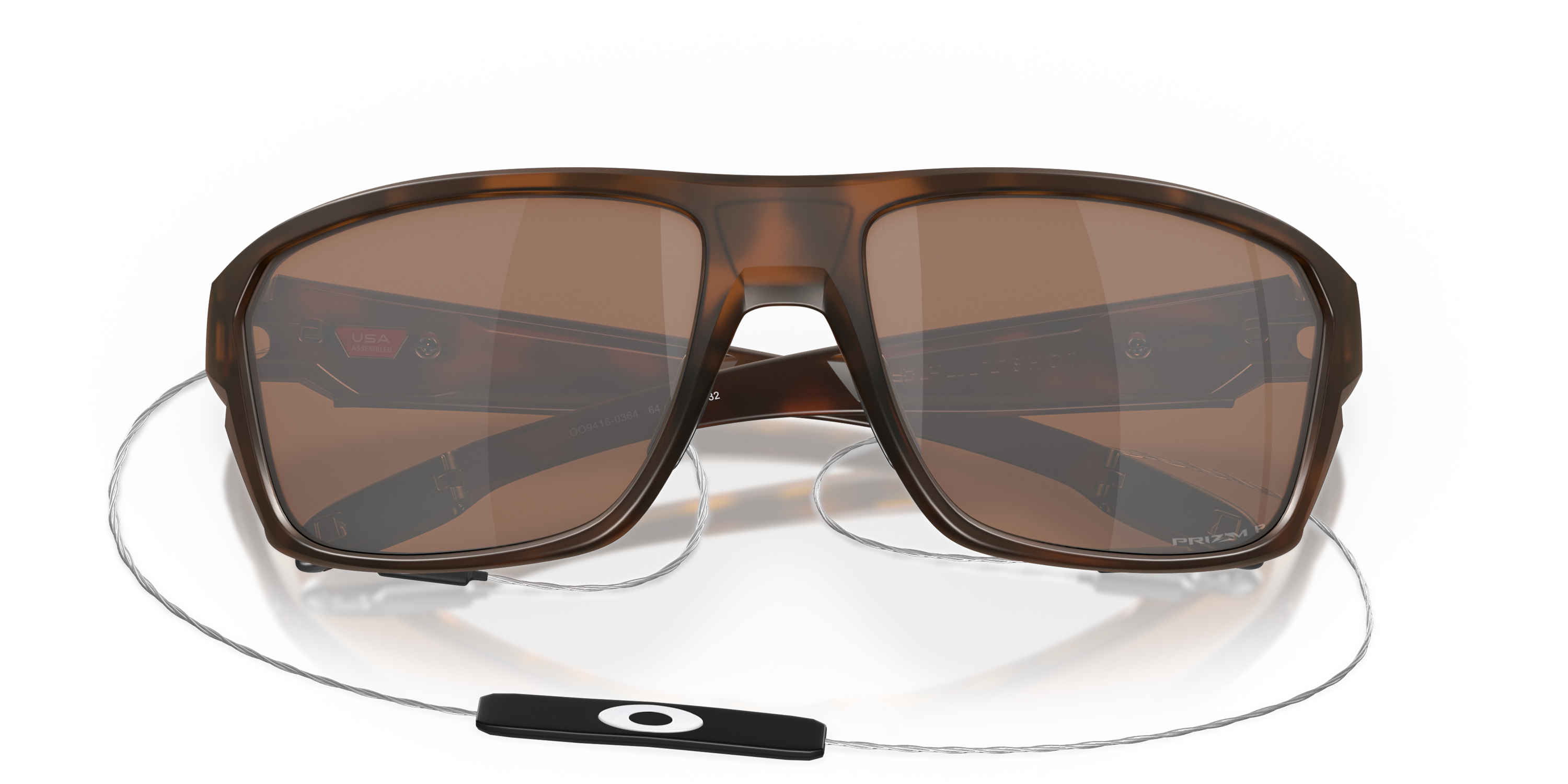 Split Shot Prizm Tungsten Polarized Lenses, Matte Tortoise Frame ...