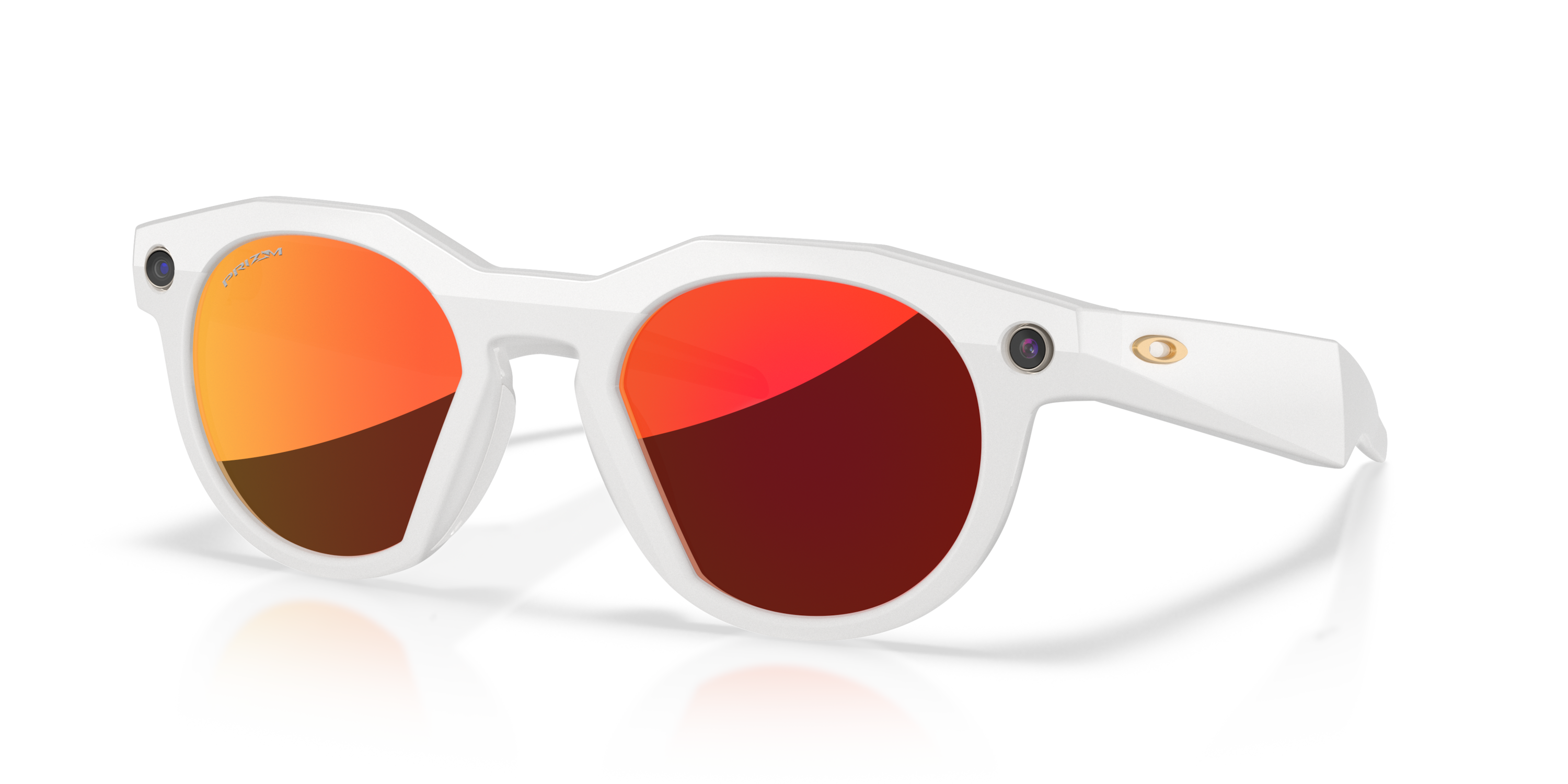 Oakley Meta HSTN Prizm Ruby Lenses, Warm Grey Frame Sunglasses | Oakley® US