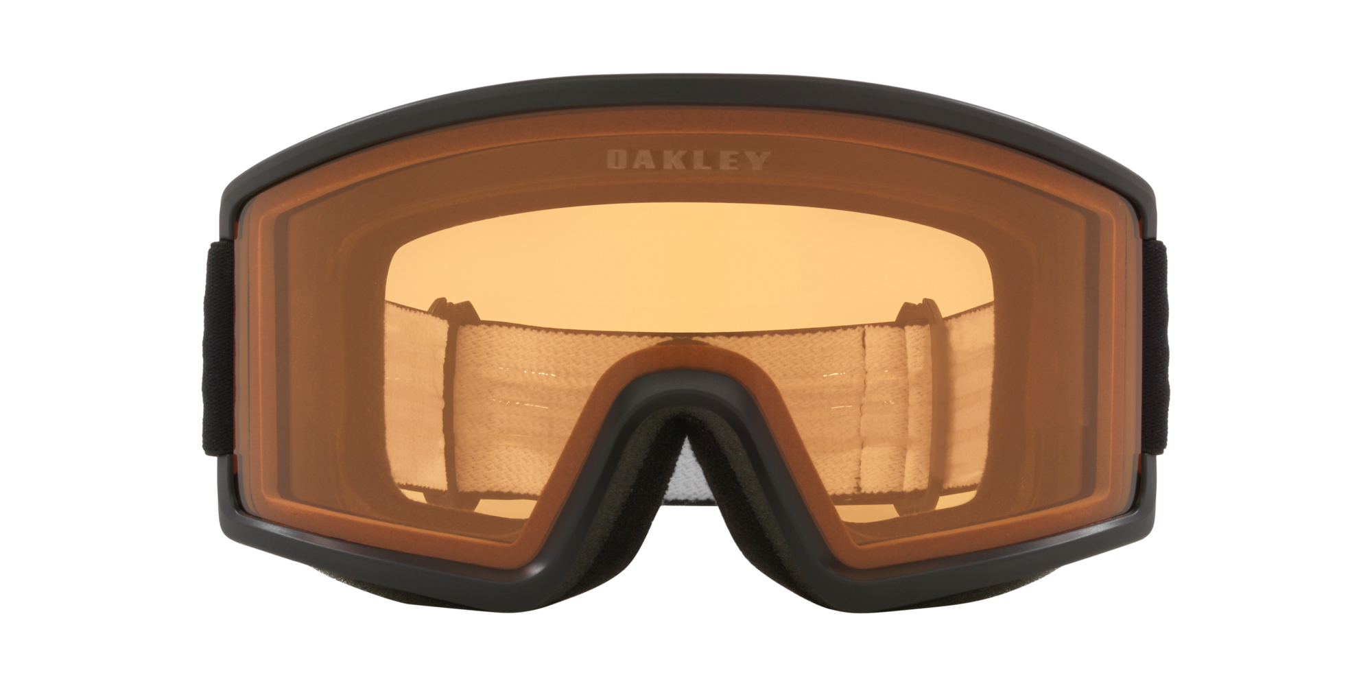 Oakley Target Line L Snow Goggles - Matte Black - Persimmon - OO7120-02 ...