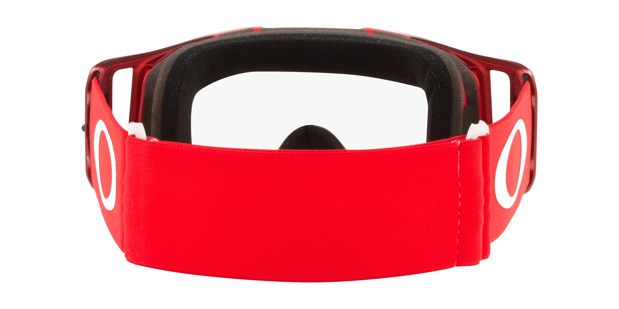 Oakley Front Line™ MX Goggles with Moto Red Strap and Clear Lenses ...