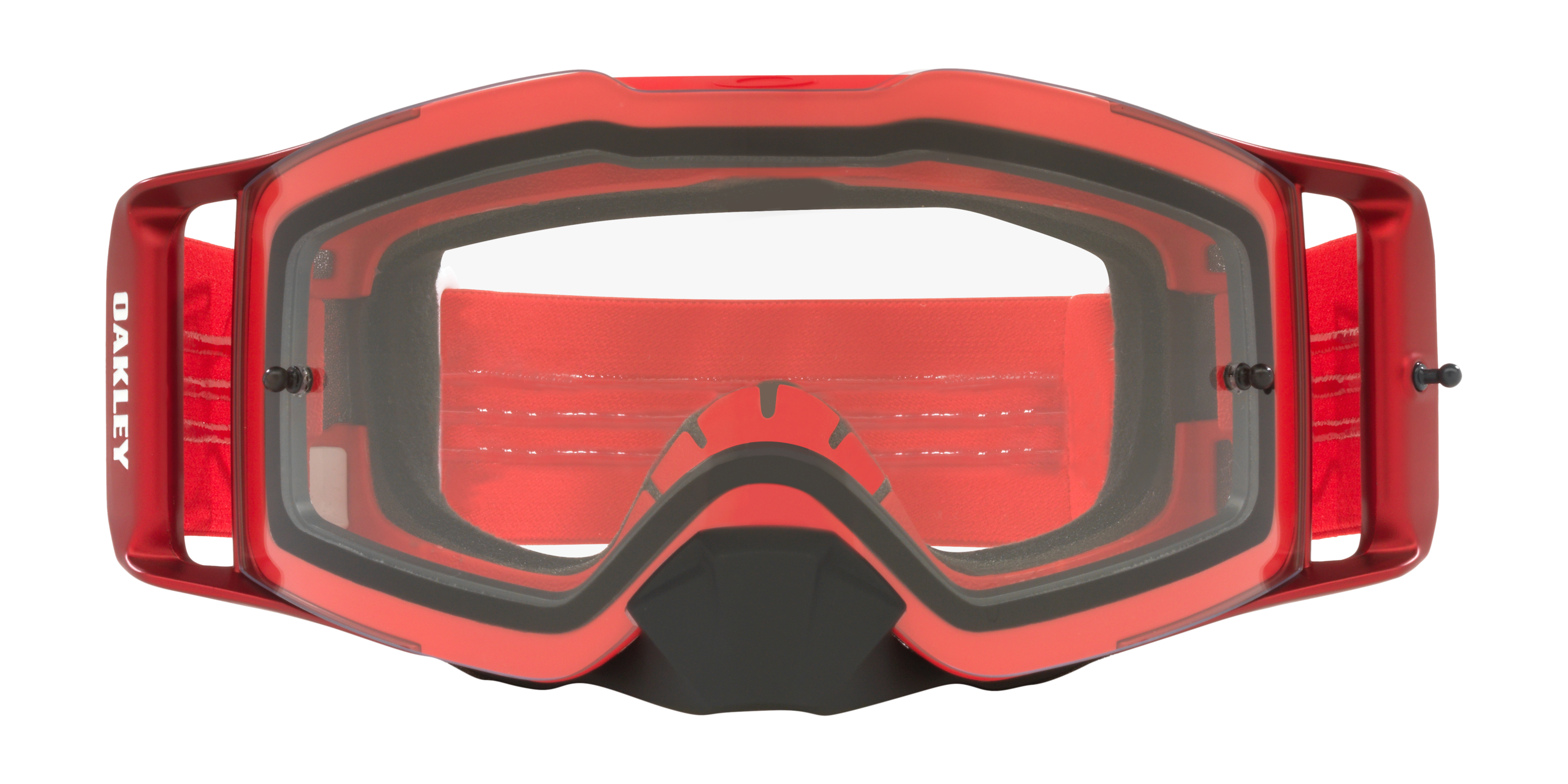 Oakley Front Line™ MX Goggles - Moto Red - Clear - OO7087-79 | Oakley® US