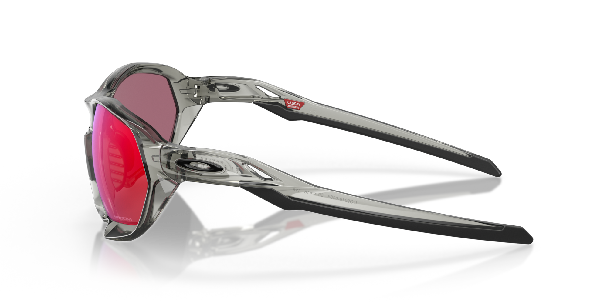 Oakley Plazma Sunglasses with Grey Ink Frame and Prizm Road Lenses ...