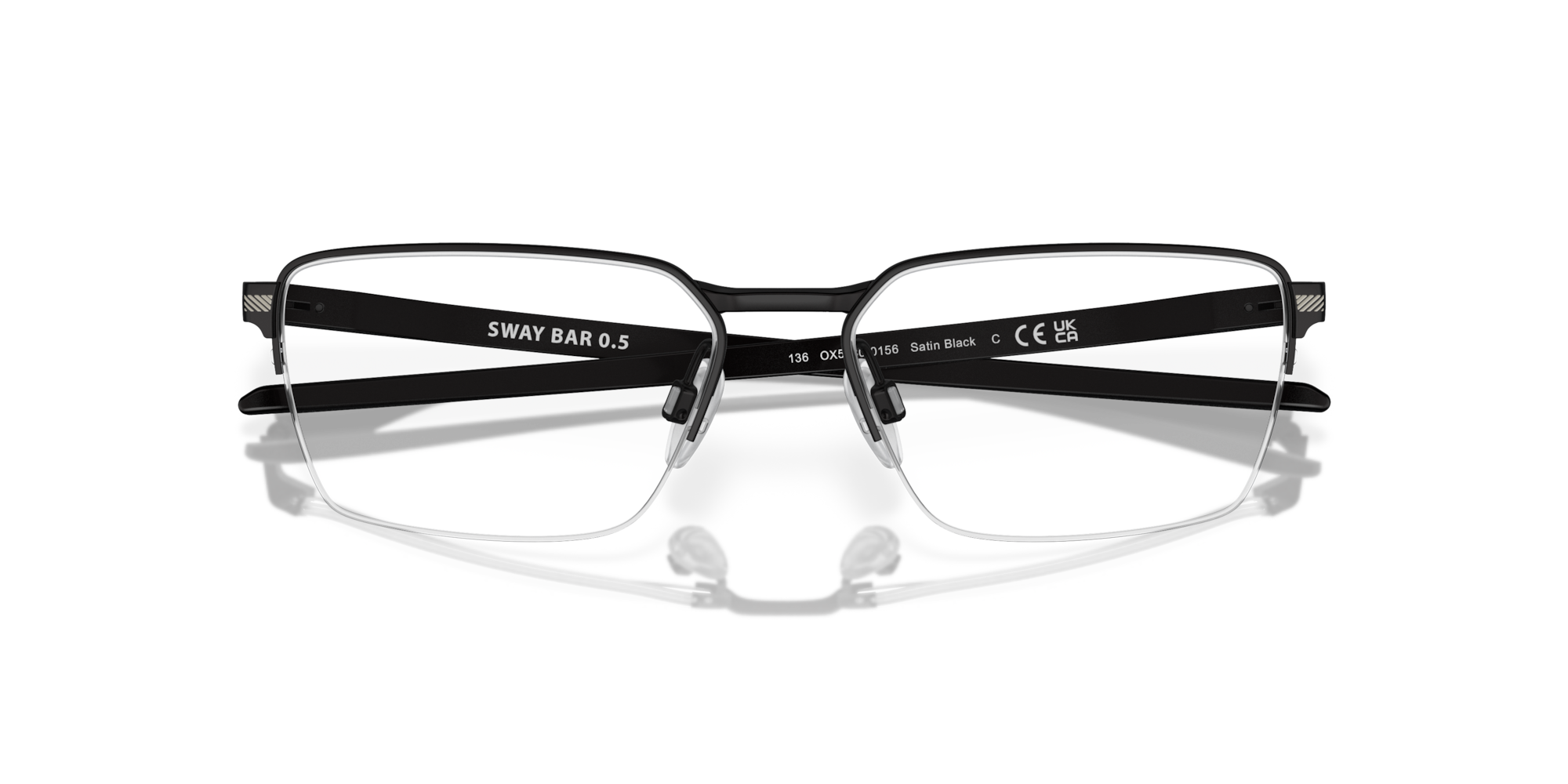 Sway Bar 0.5 Satin Black Eyeglasses | Oakley® US