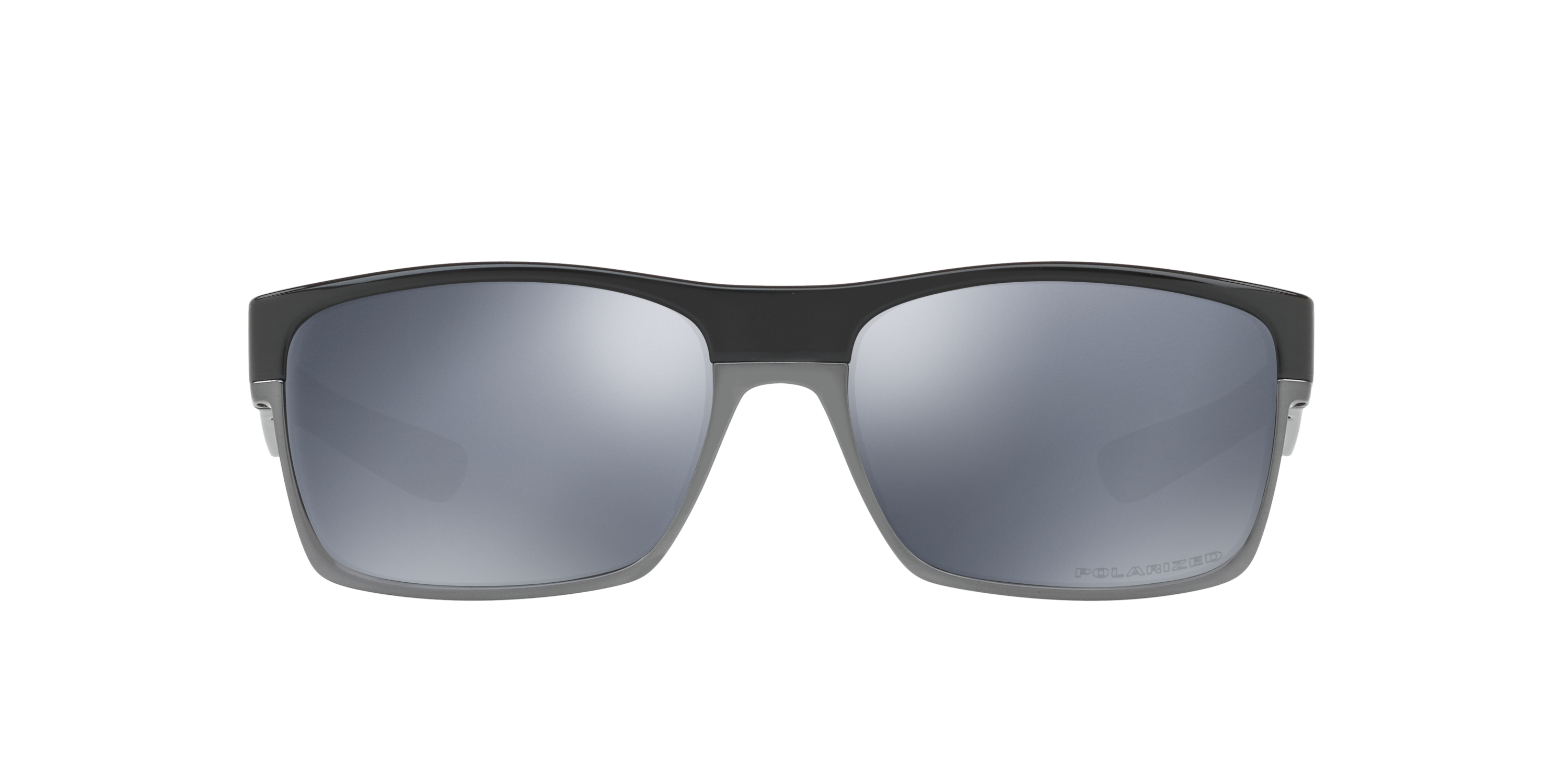 TwoFace™ Black Iridium Polarized Lenses, Polished Black Frame ...