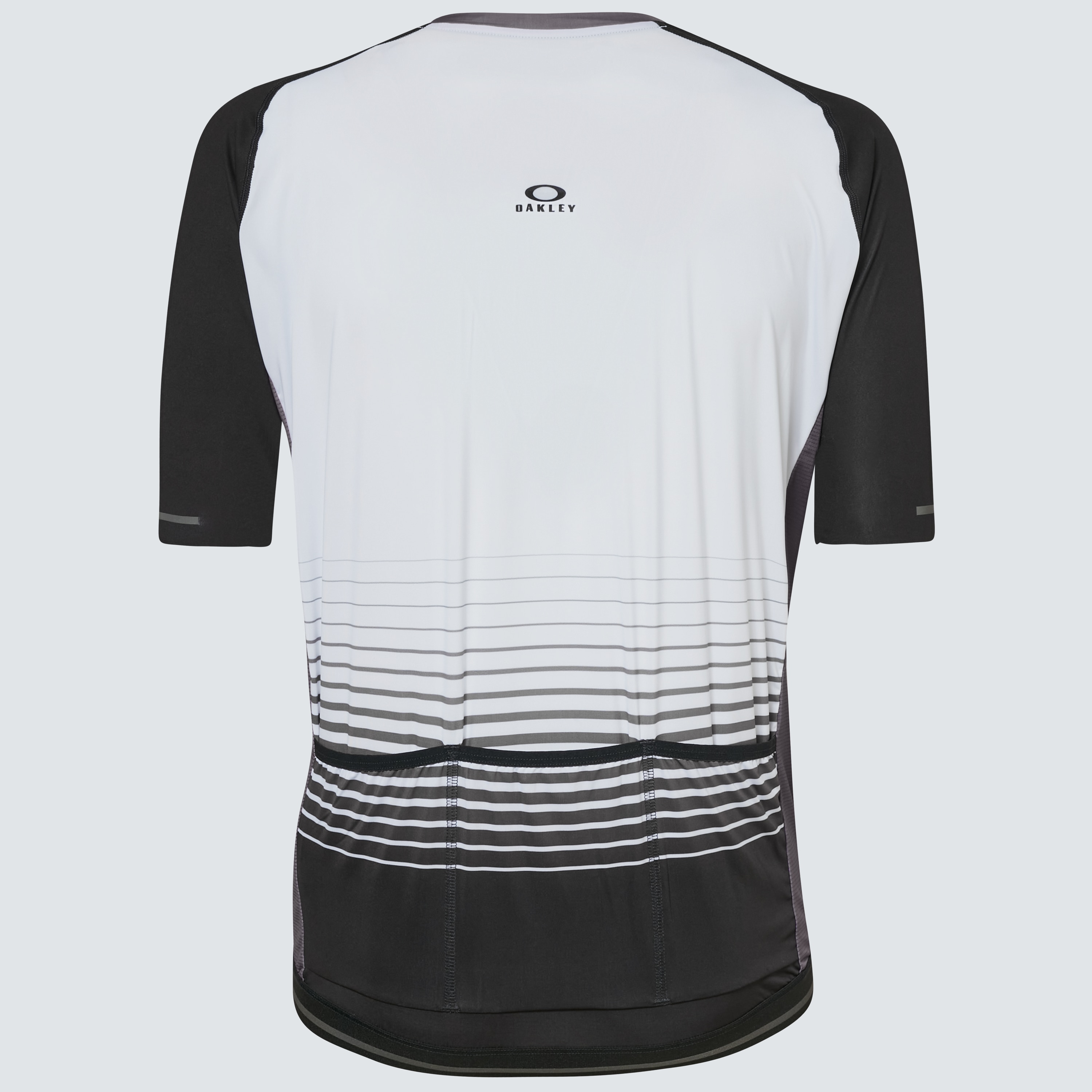 Oakley Sublimated Icon Jersey 2.0 - White/Forged Iron Stripe | Oakley® EU