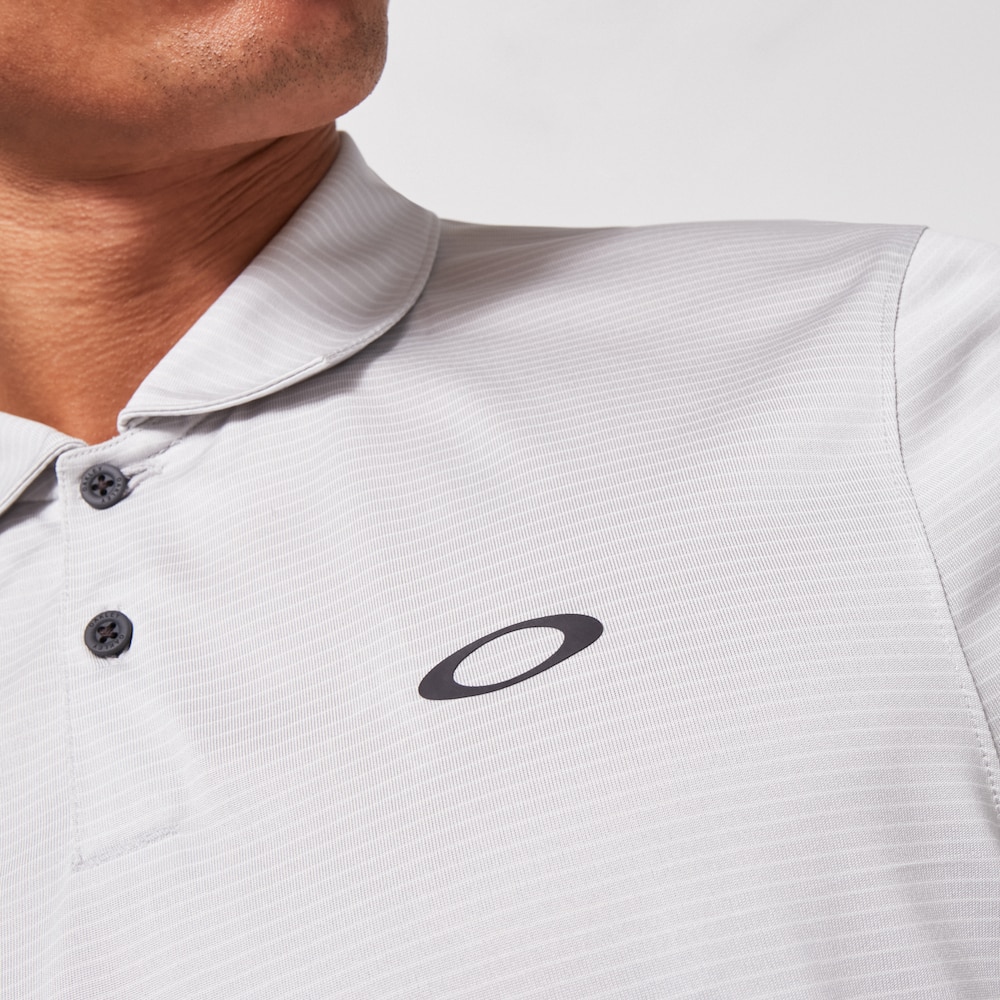 Oakley Oakley Blended Stripe Polo - Lunar Rock | Oakley® US