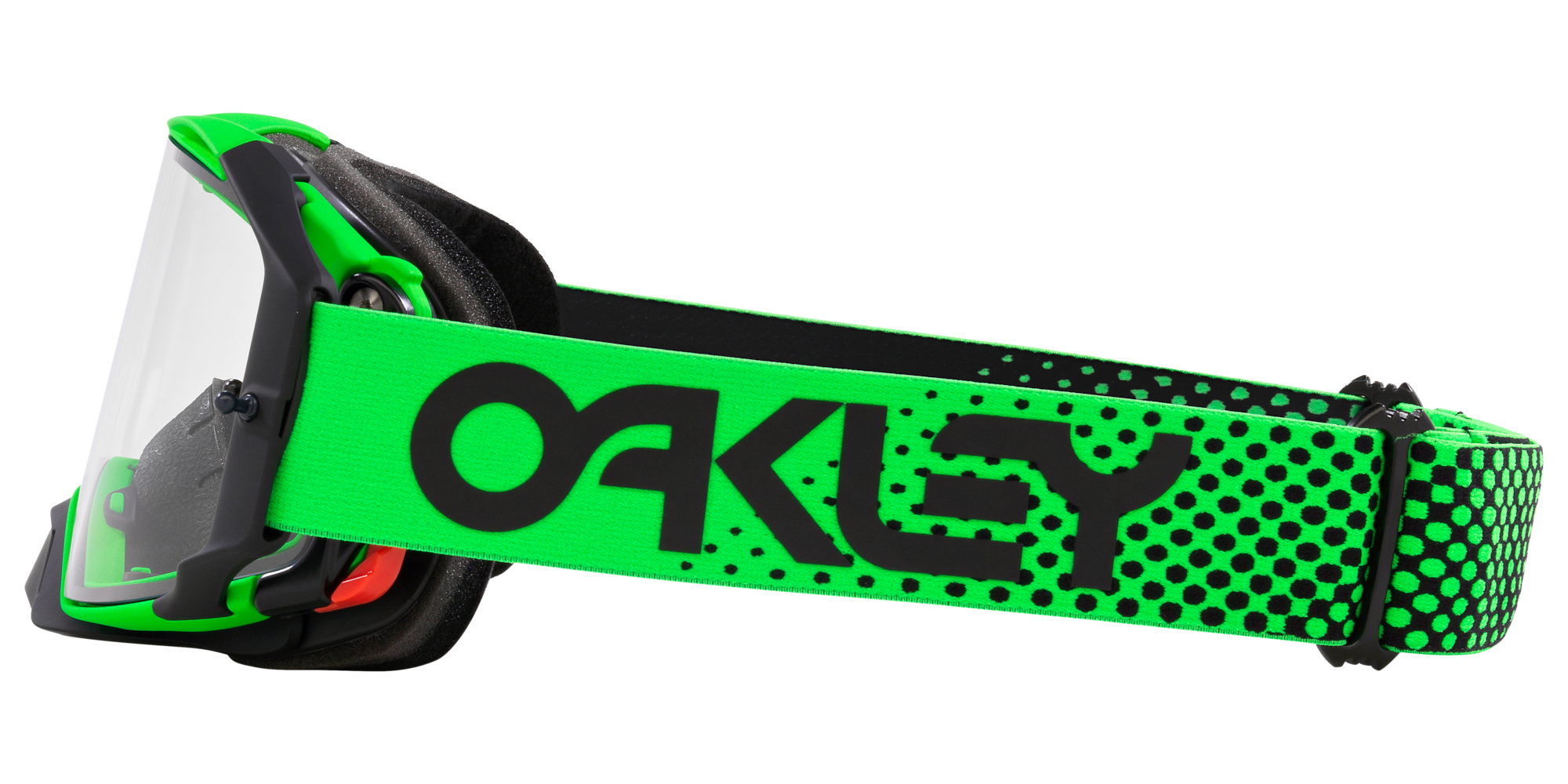 Oakley Airbrake® MX Goggles - Moto Green - Clear - OO7046-D9 | Oakley® US