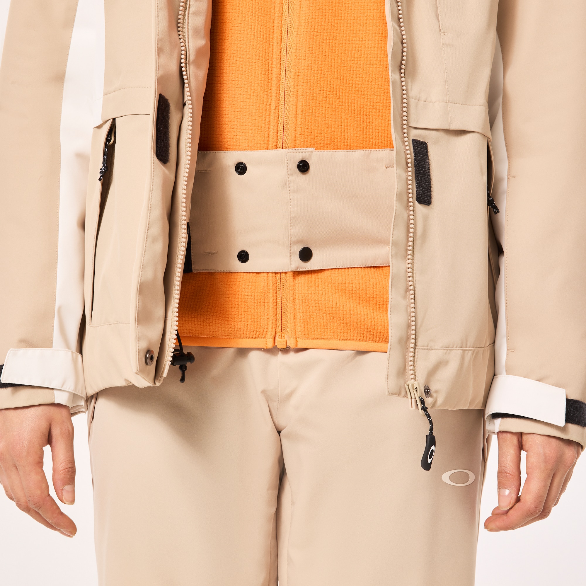 Oakley Wmns Heavenly Rc Jacket - Humus/Arctic White | Oakley® US