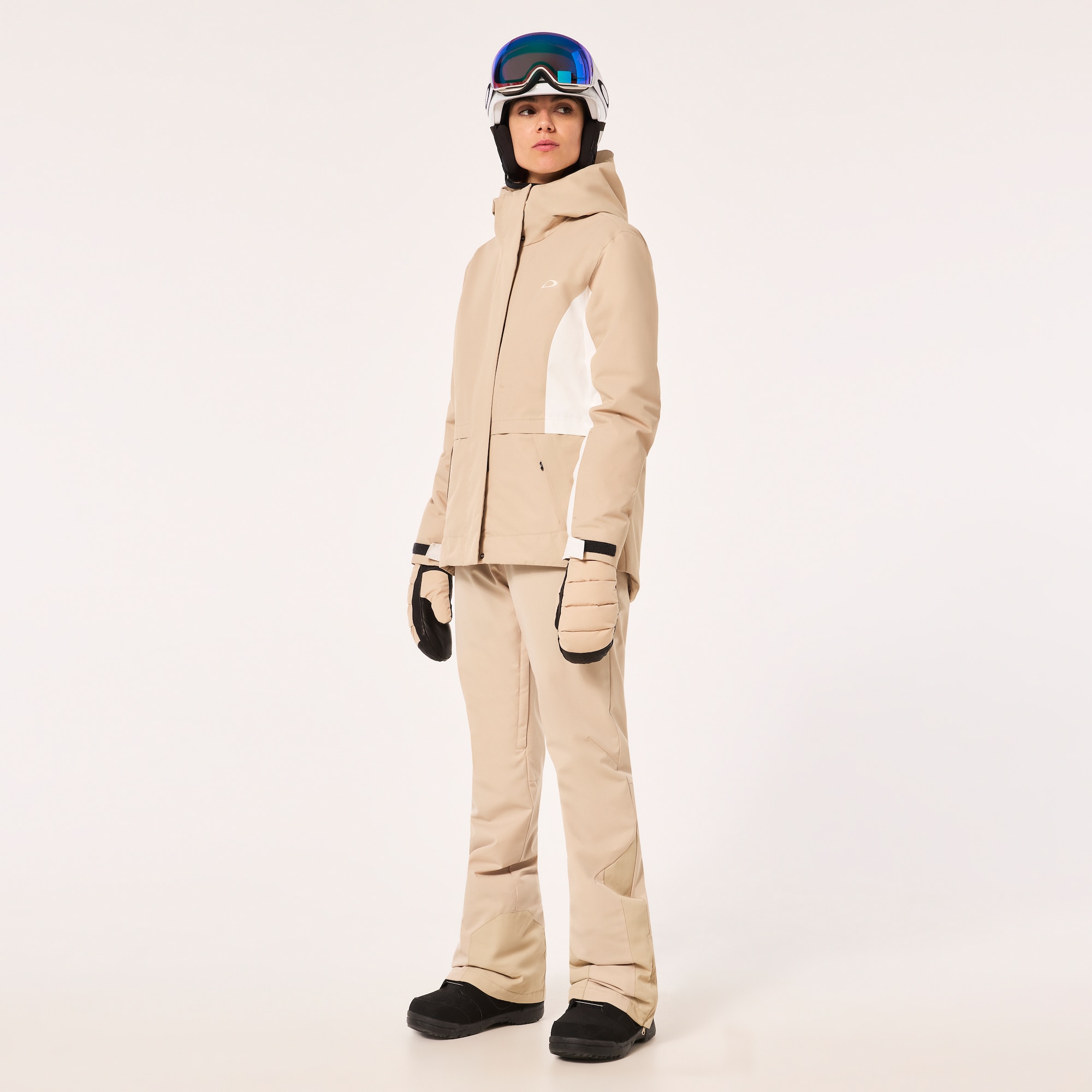 Oakley Wmns Heavenly Rc Jacket - Humus/Arctic White | Oakley® US