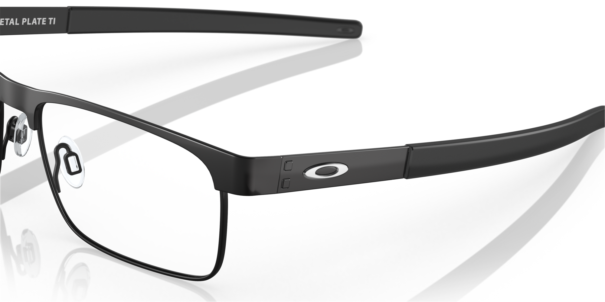 Metal Plate™ TI Satin Black Eyeglasses | Oakley® US