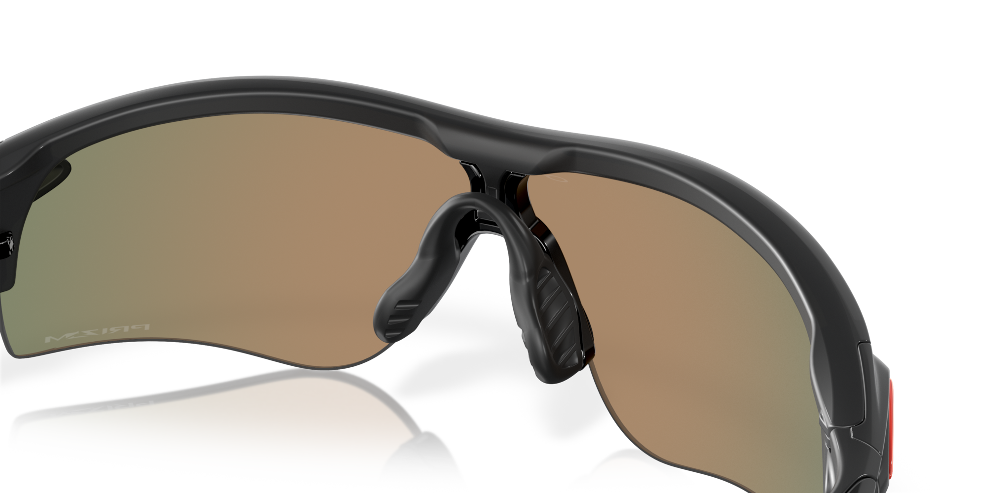 RadarLock® Path® (Low Bridge Fit) Prizm Ruby Lenses, Matte Black Ink Frame Sunglasses | Oakley® US