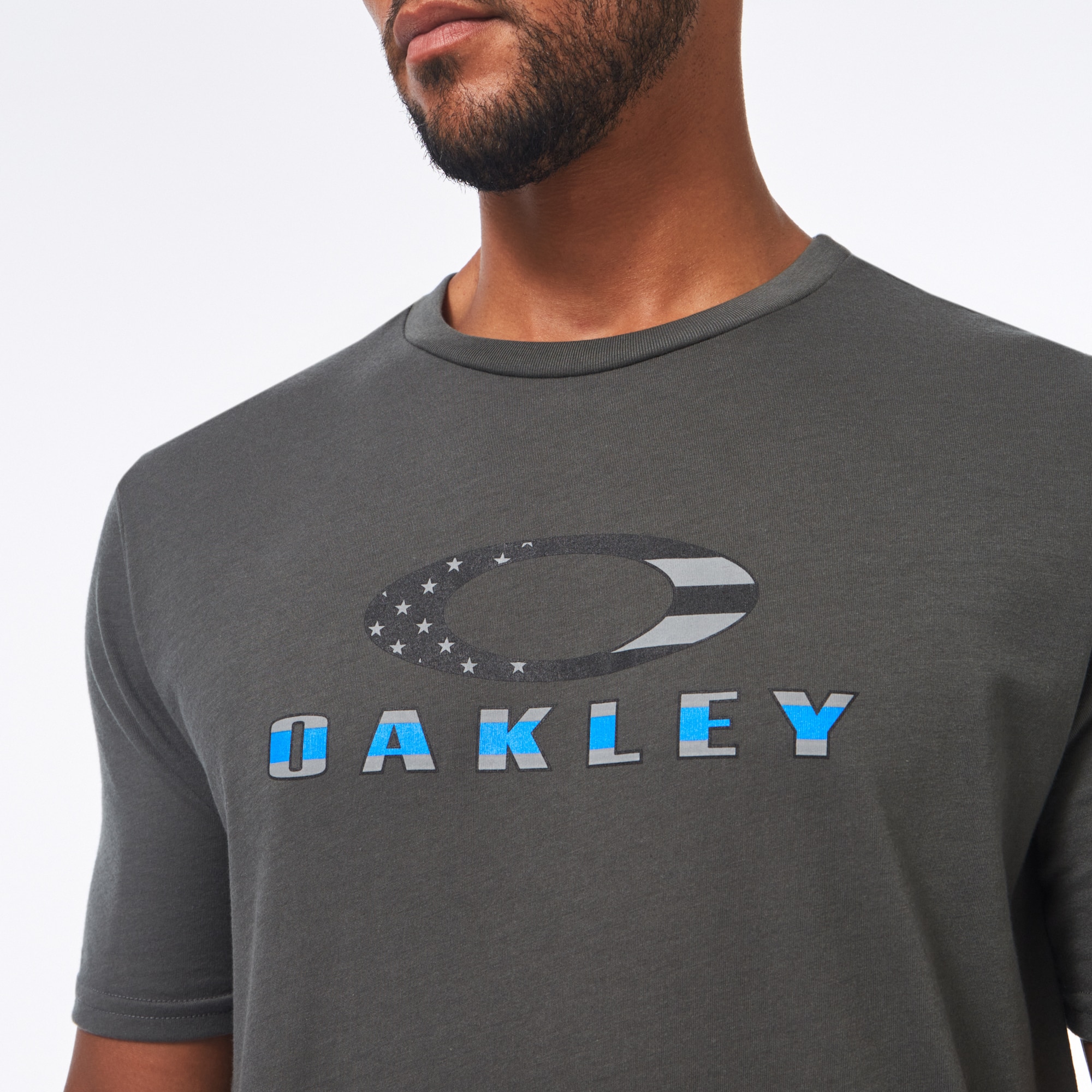 Oakley SI Oakley TBL Logo Tee - Shadow | Oakley® US
