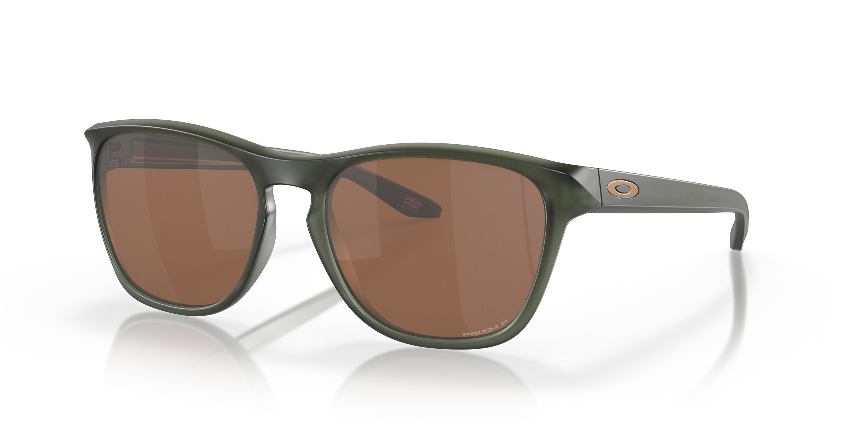 Manorburn Prizm Tungsten Polarized Lenses, Matte Olive Ink Frame ...