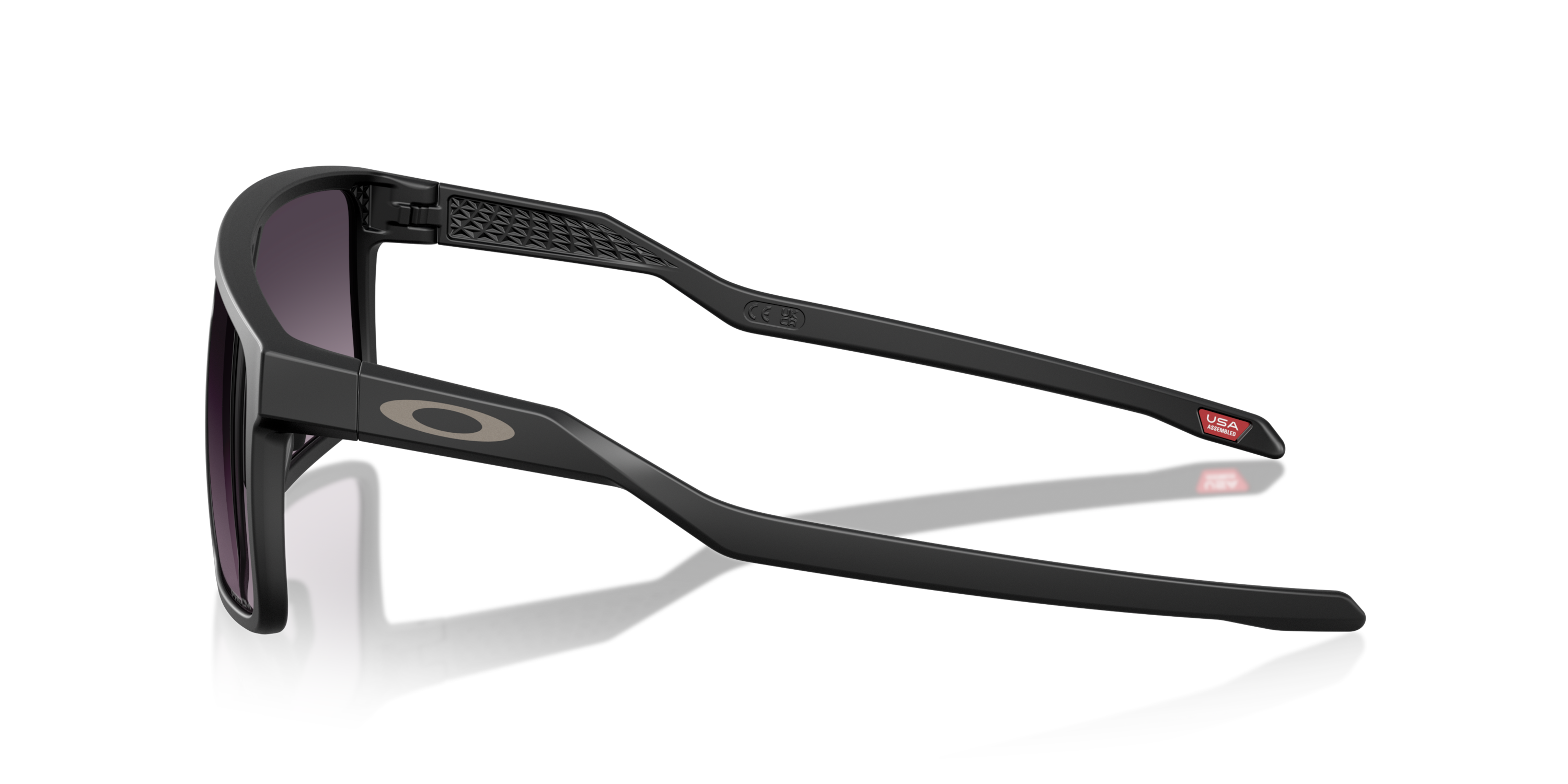Oakley Helux Sunglasses with Matte Black Frame and Prizm Grey Gradient ...