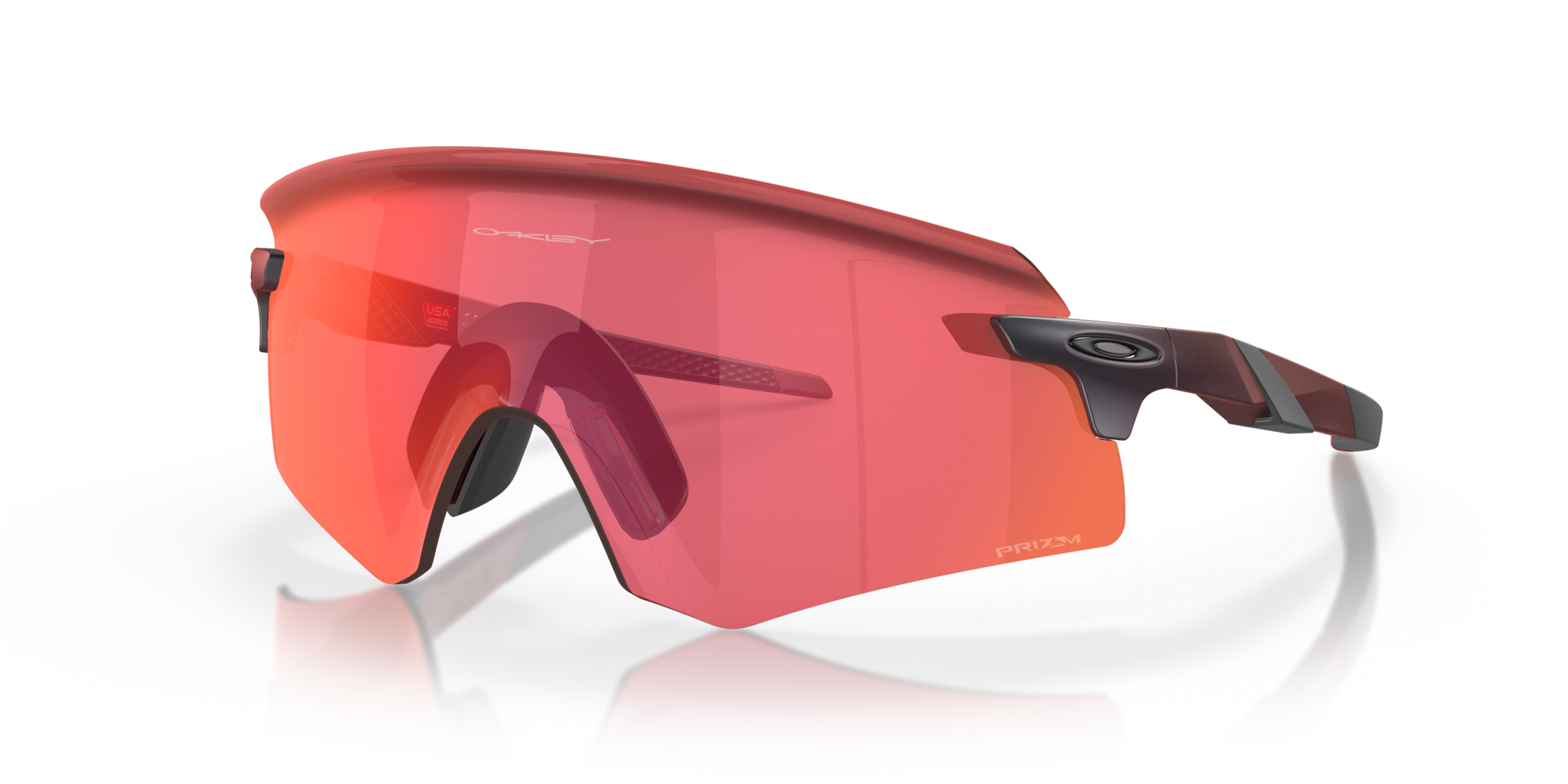 Encoder Prizm Trail Torch Lenses, Matte Red Colorshift Frame Sunglasses ...