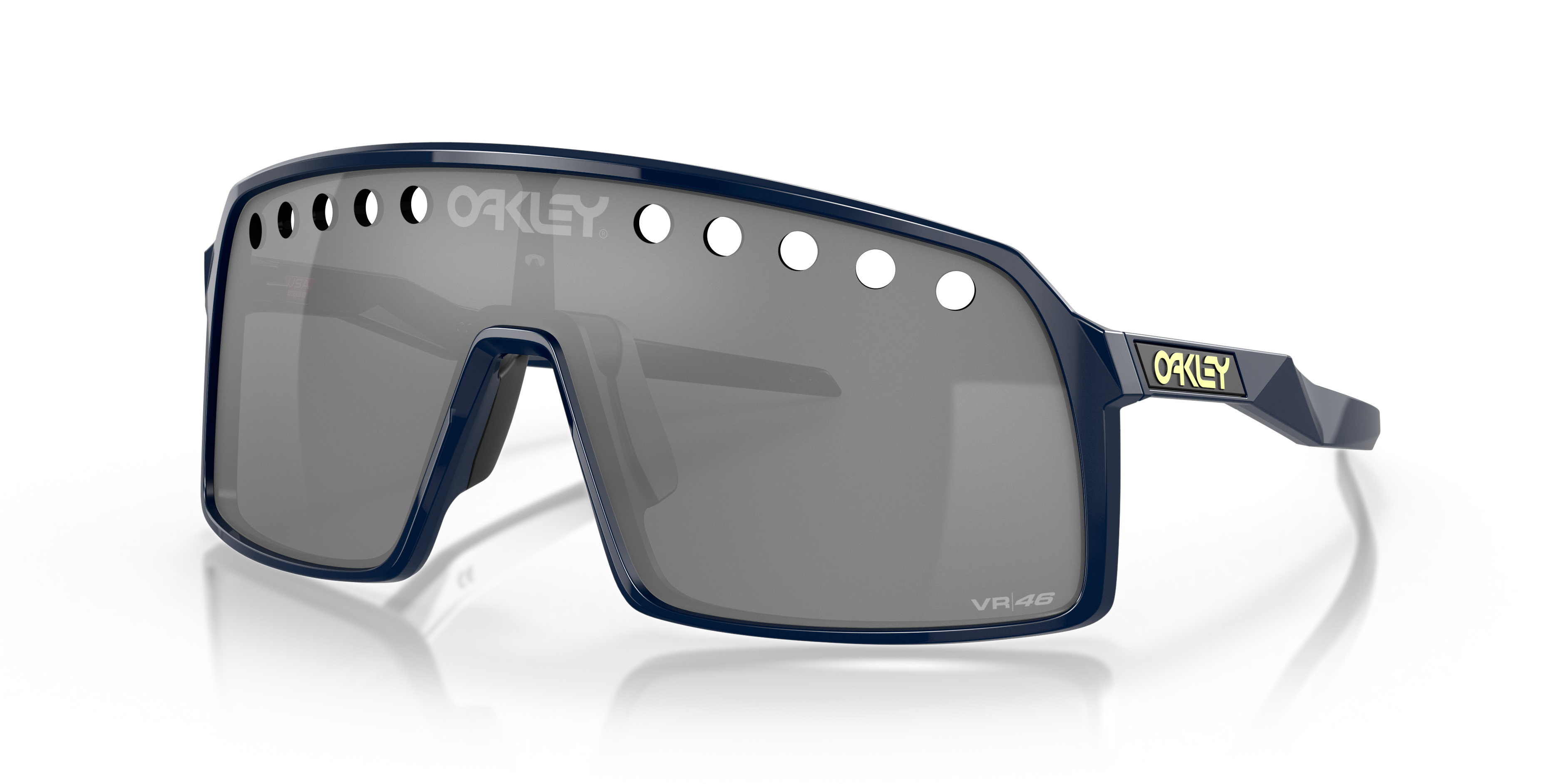 Sutro VR46 Celebration Prizm Black Lenses, Vr46 Navy Frame Sunglasses ...