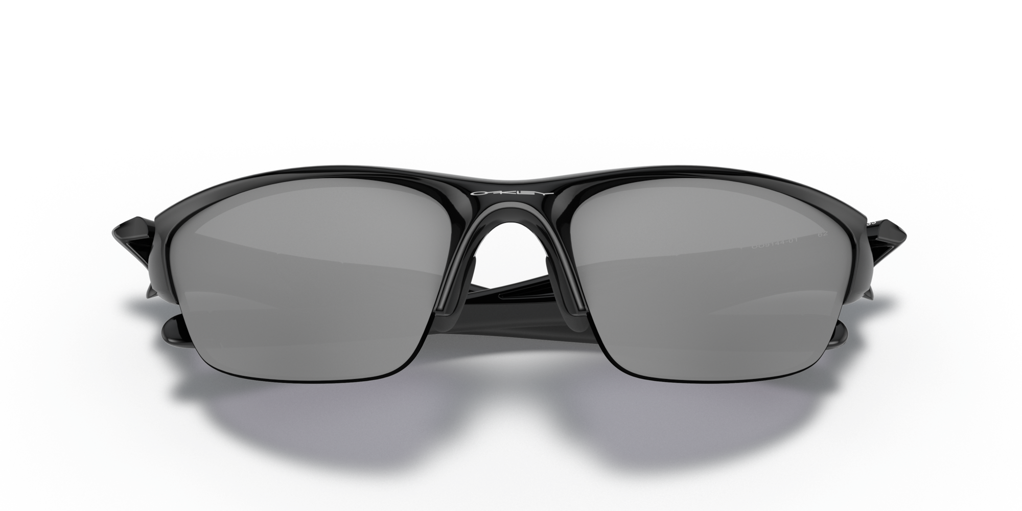 Oakley Half Jacket® 2.0 Sunglasses with Polished Black Frame and Black ...