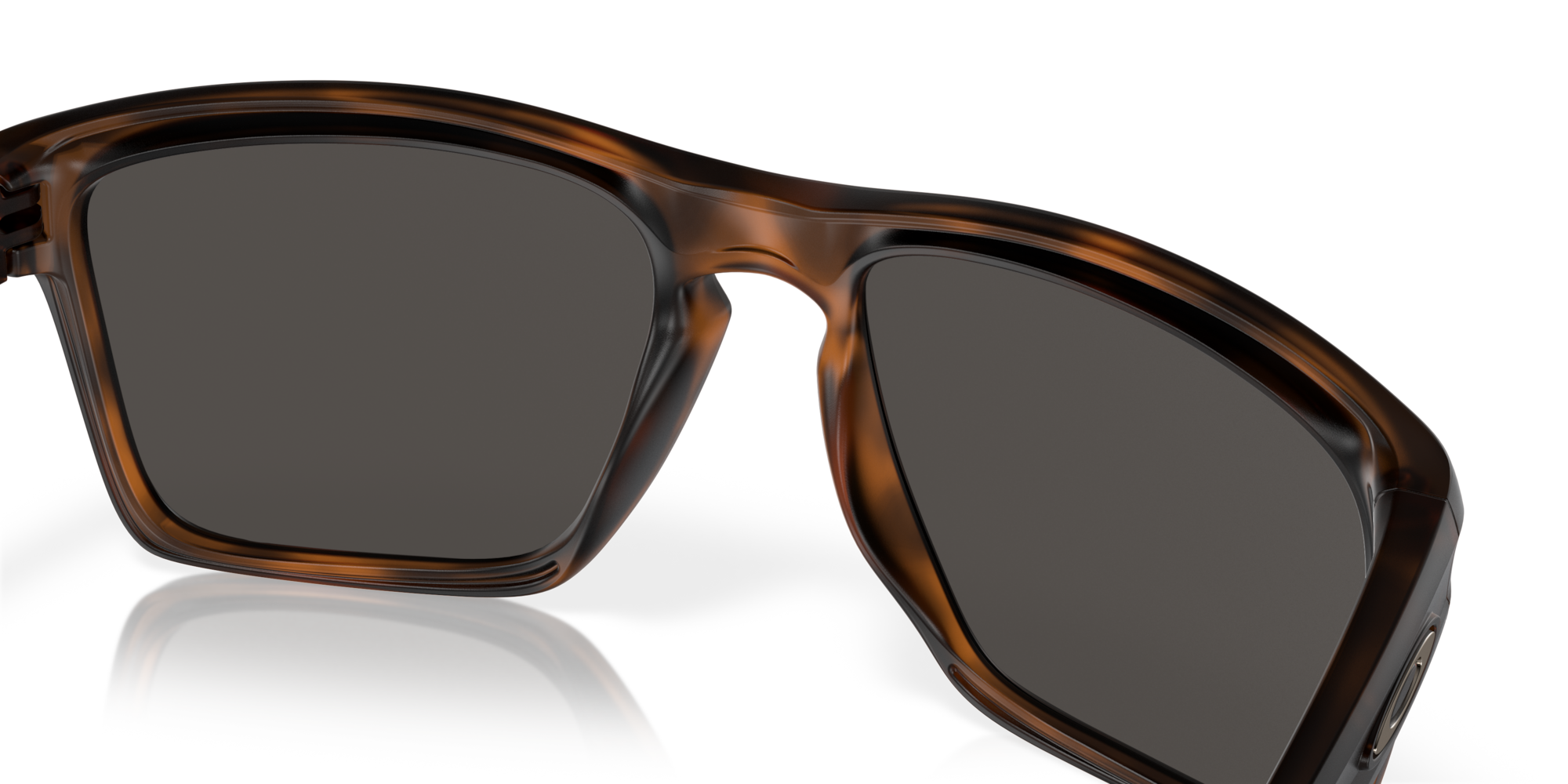 Sliver™ Xl Warm Grey Lenses Matte Brown Tortoise Frame Sunglasses