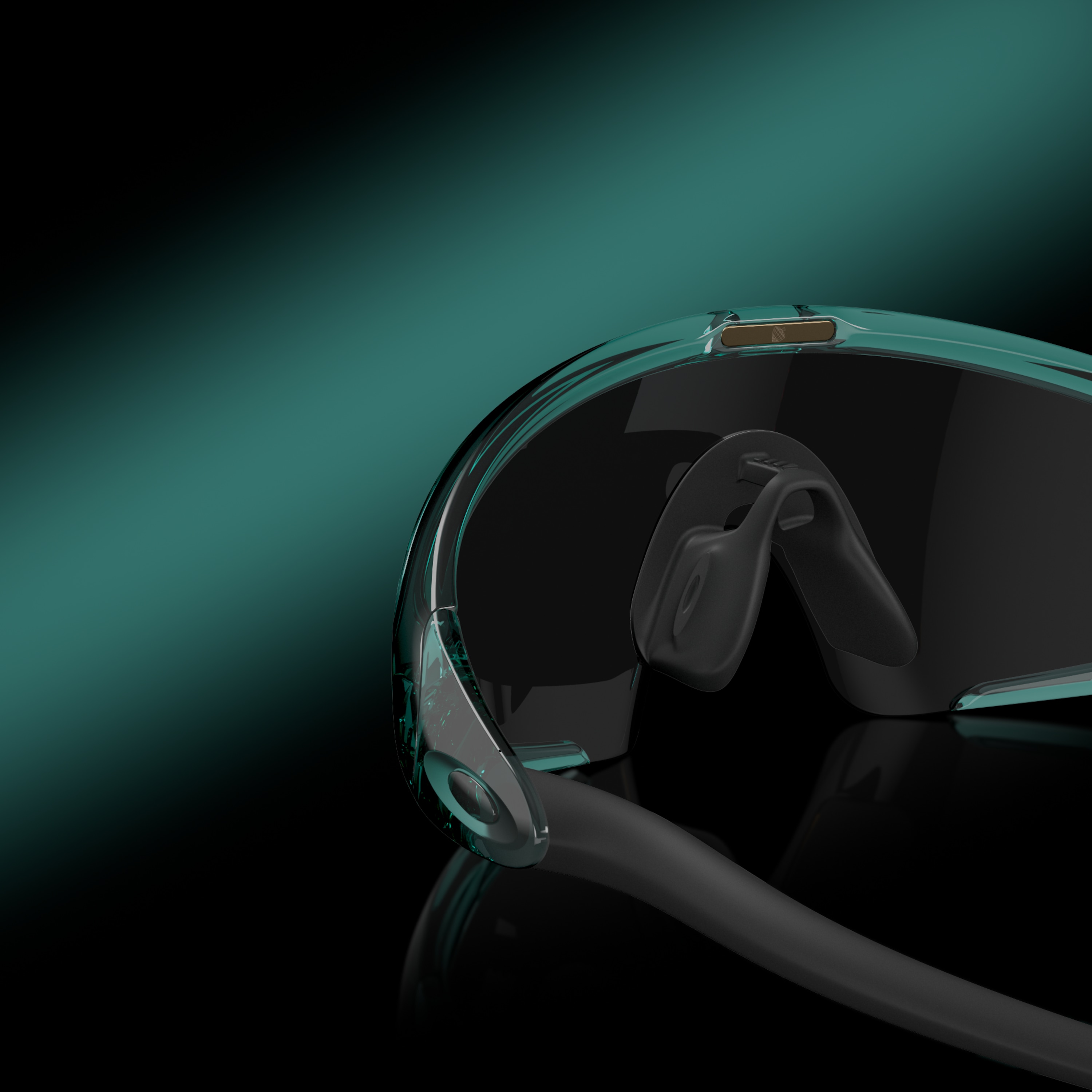 Oakley Ellipse Prizm Black Lenses, Transparent Pacific Frame Sunglasses ...