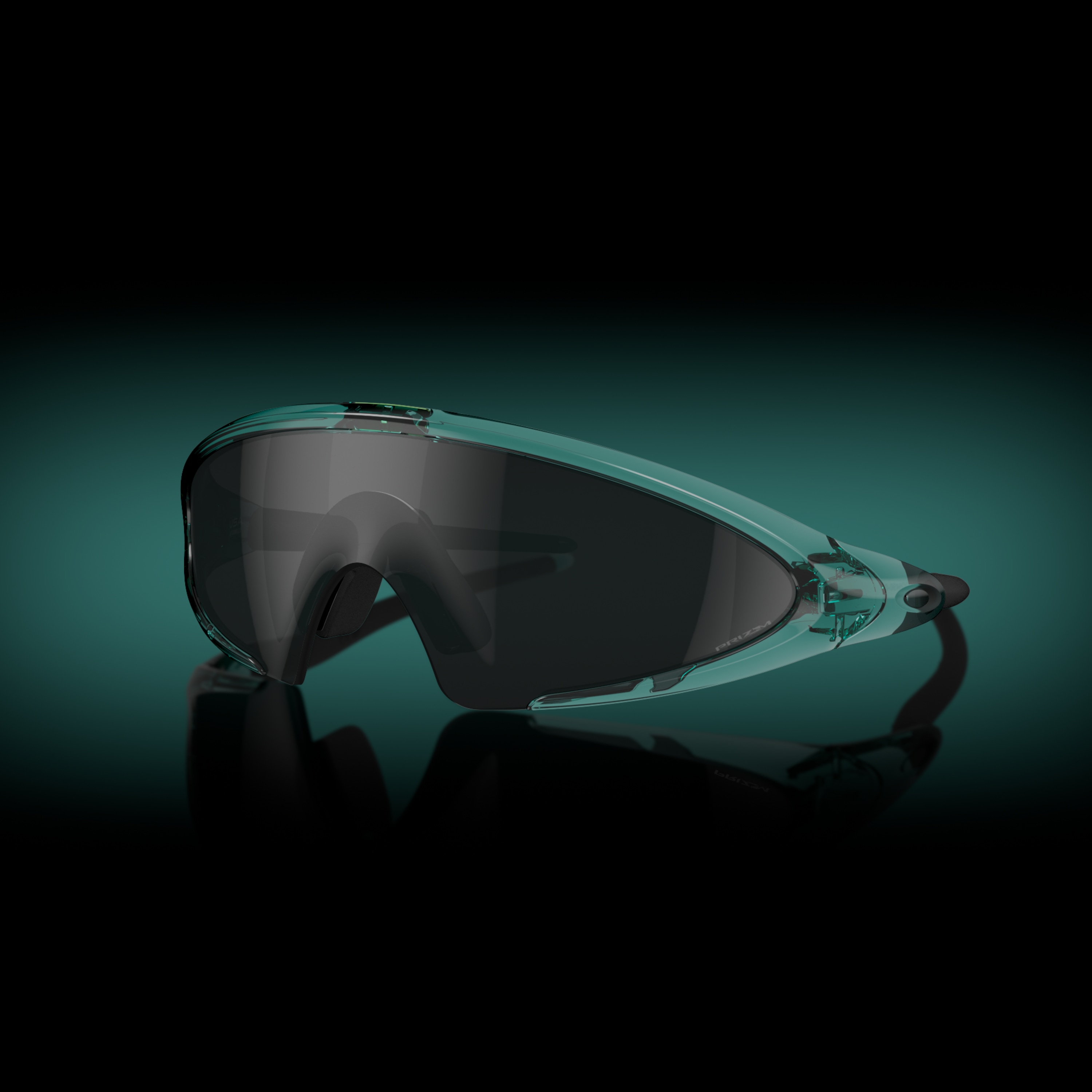 Oakley Ellipse Prizm Black Lenses, Transparent Pacific Frame Sunglasses ...