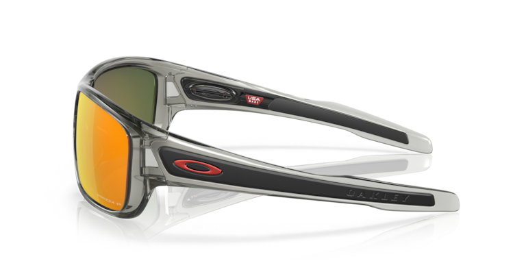 Turbine Prizm Ruby Polarized Lenses, Grey Ink Frame Sunglasses | Oakley® US