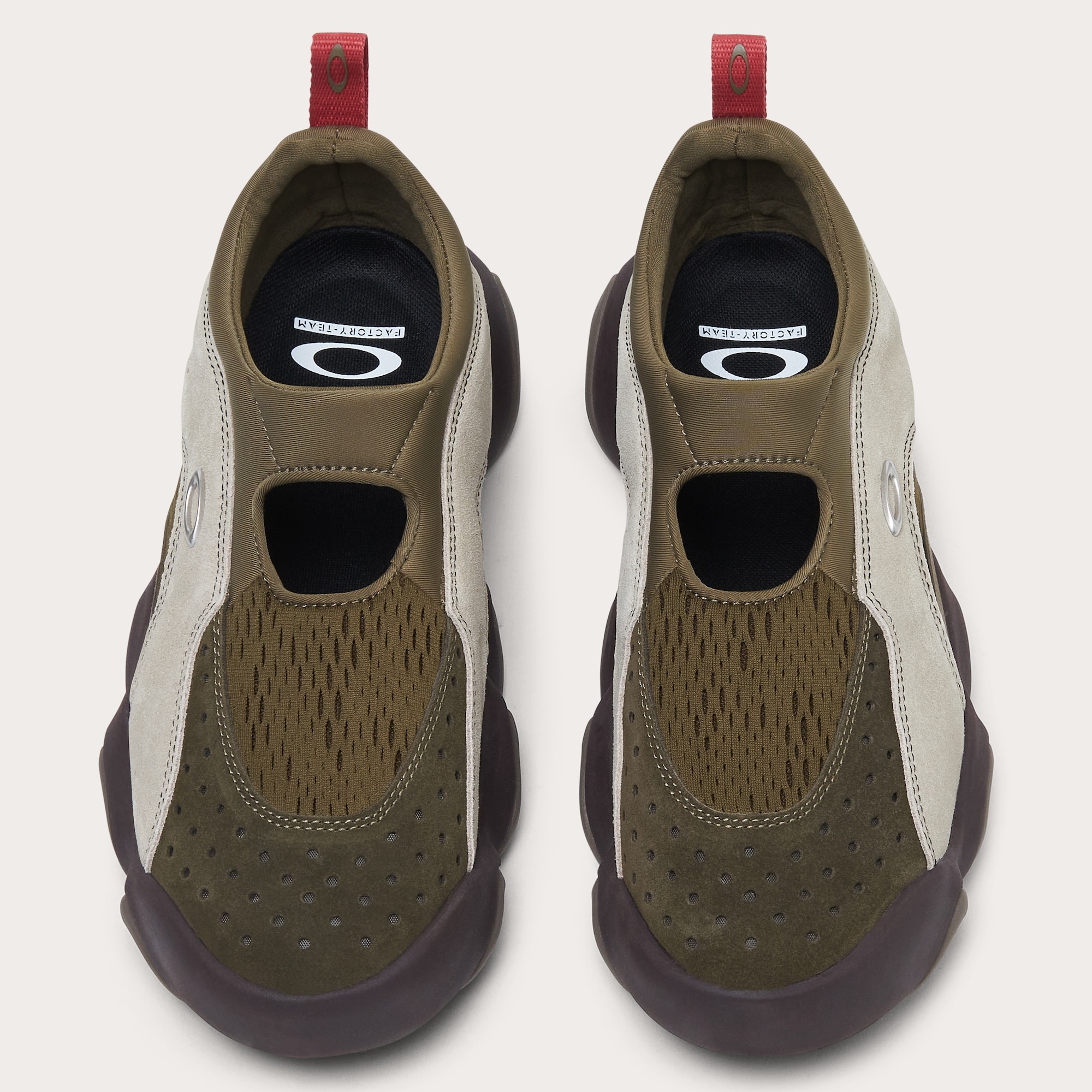 Oakley Oakley Factory Team Flesh Sandal - Stone/Olive - FOF100498-11O ...