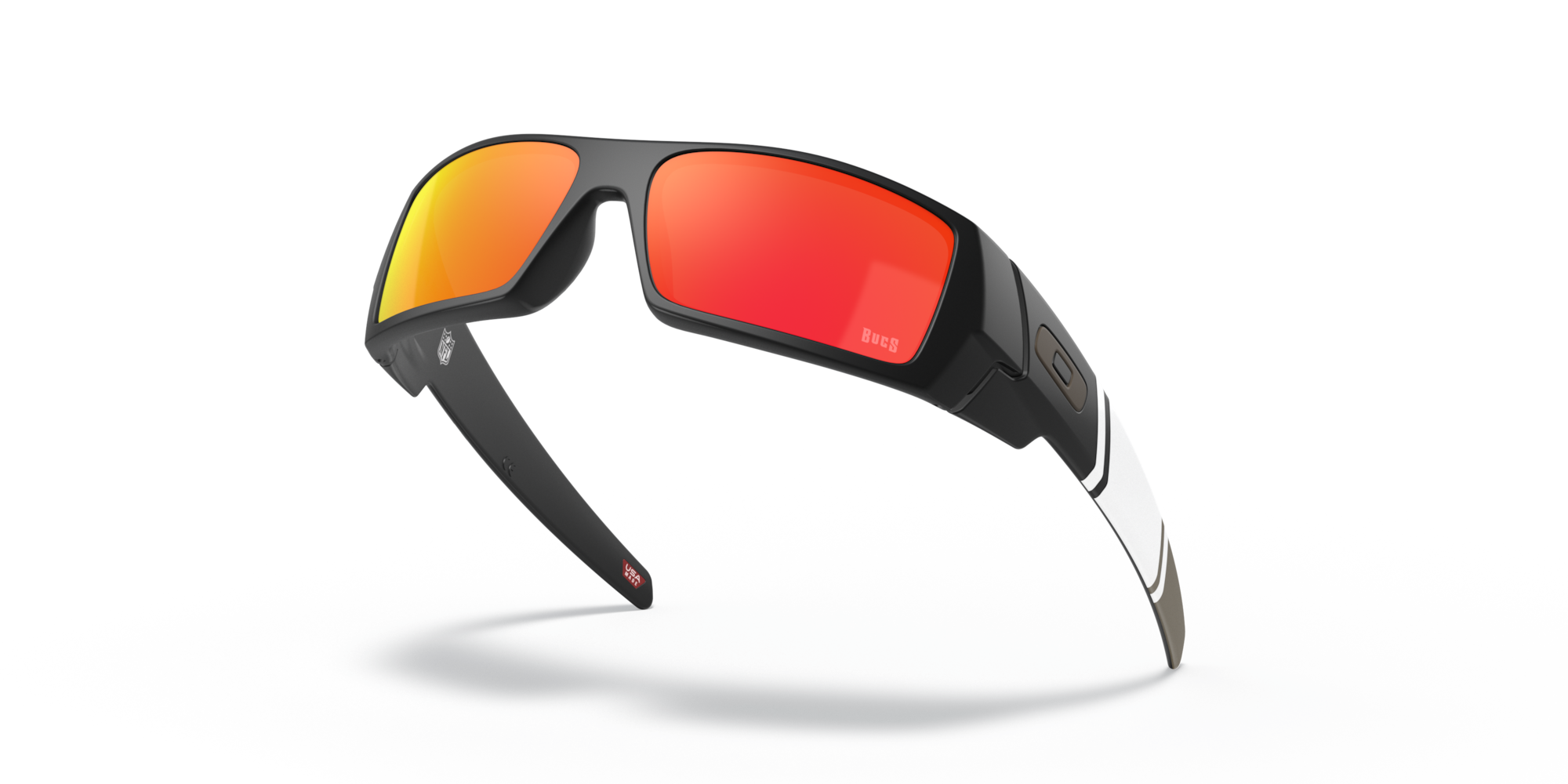 Tampa Bay Buccaneers Gascan® Prizm Ruby Lenses, Matte Black Frame ...