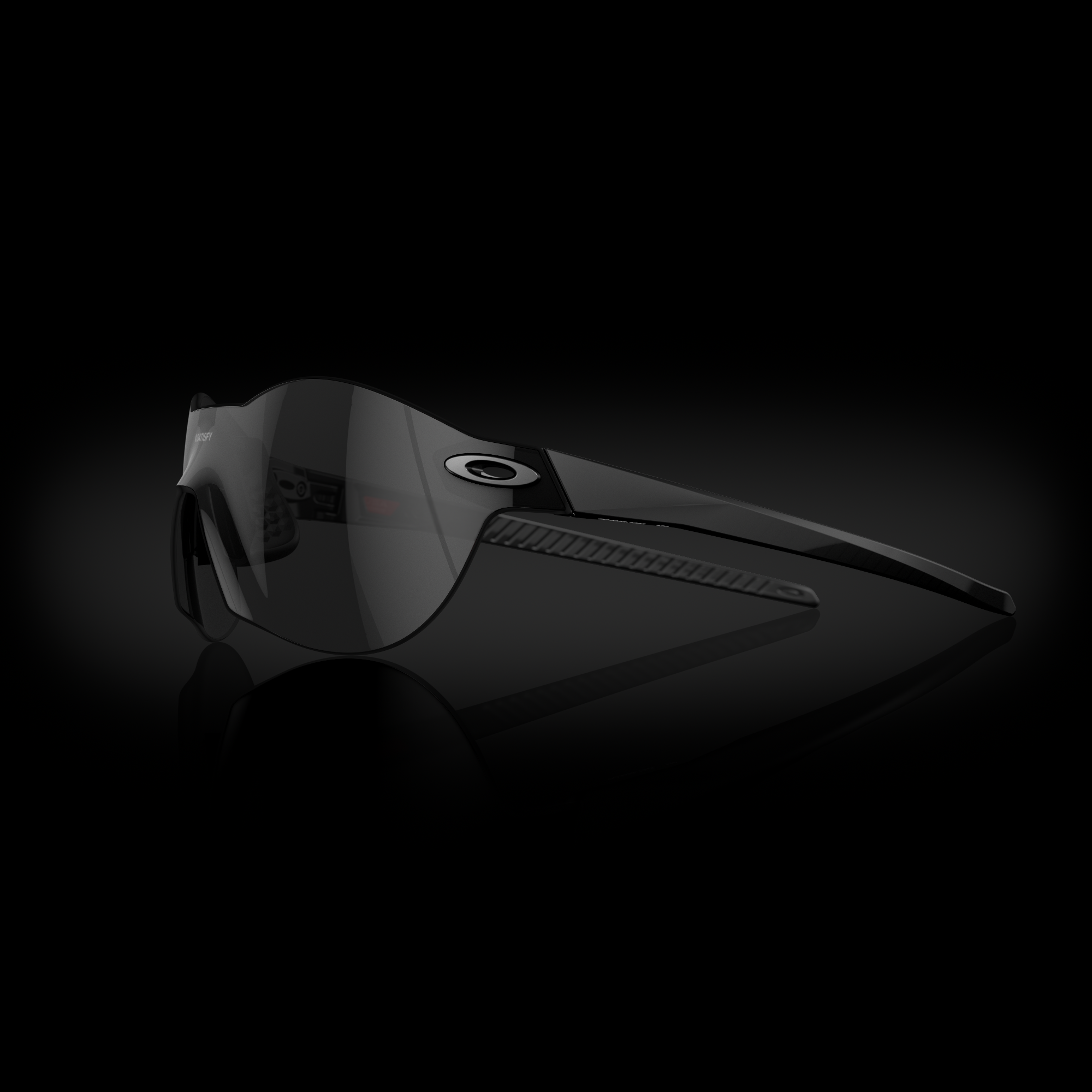 Re:SubZero x Satisfy Prizm Black Lenses, Matte Black Ink Frame Sunglasses | Oakley® US