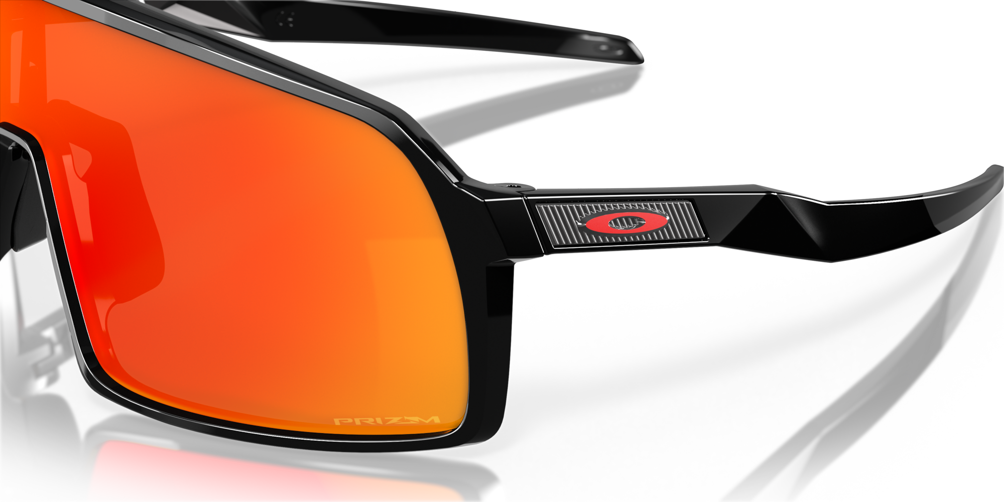 Sutro S Prizm Ruby Lenses, Polished Black Frame Sunglasses | Oakley® US