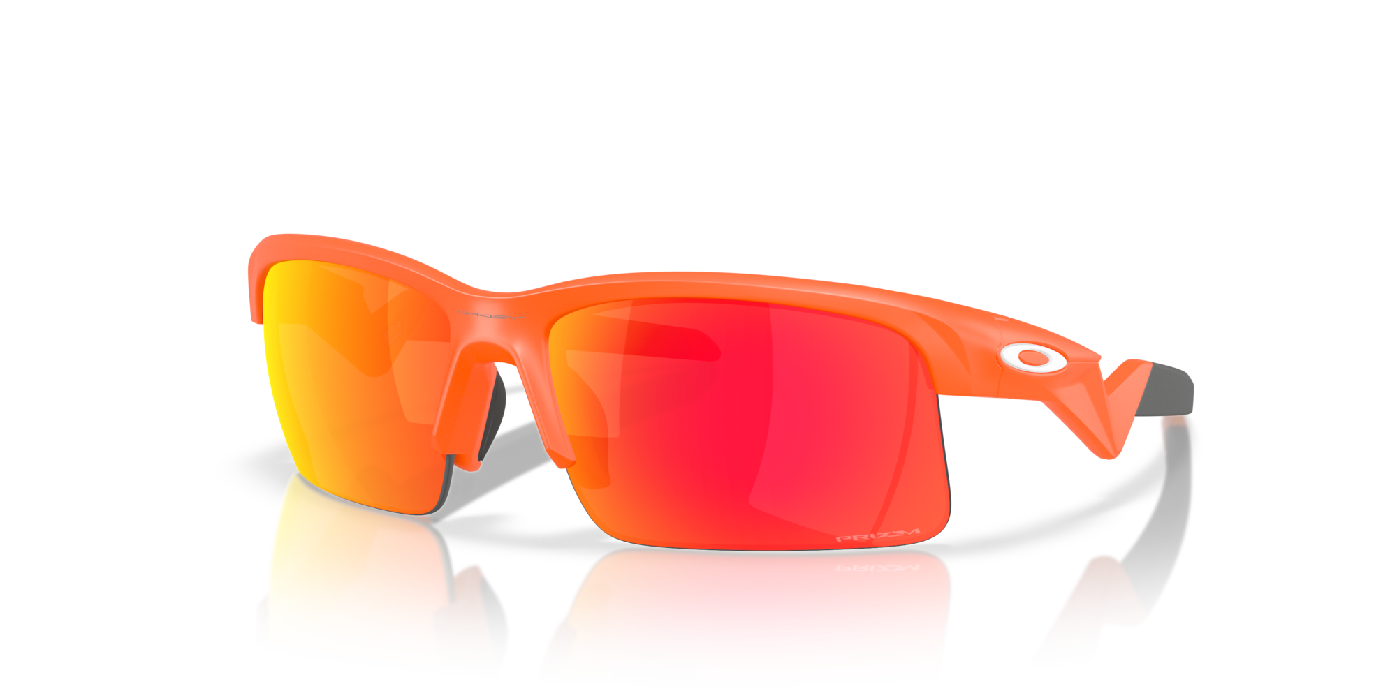 Capacitor (Youth Fit) Prizm Ruby Lenses, Matte Neon Orange Frame ...