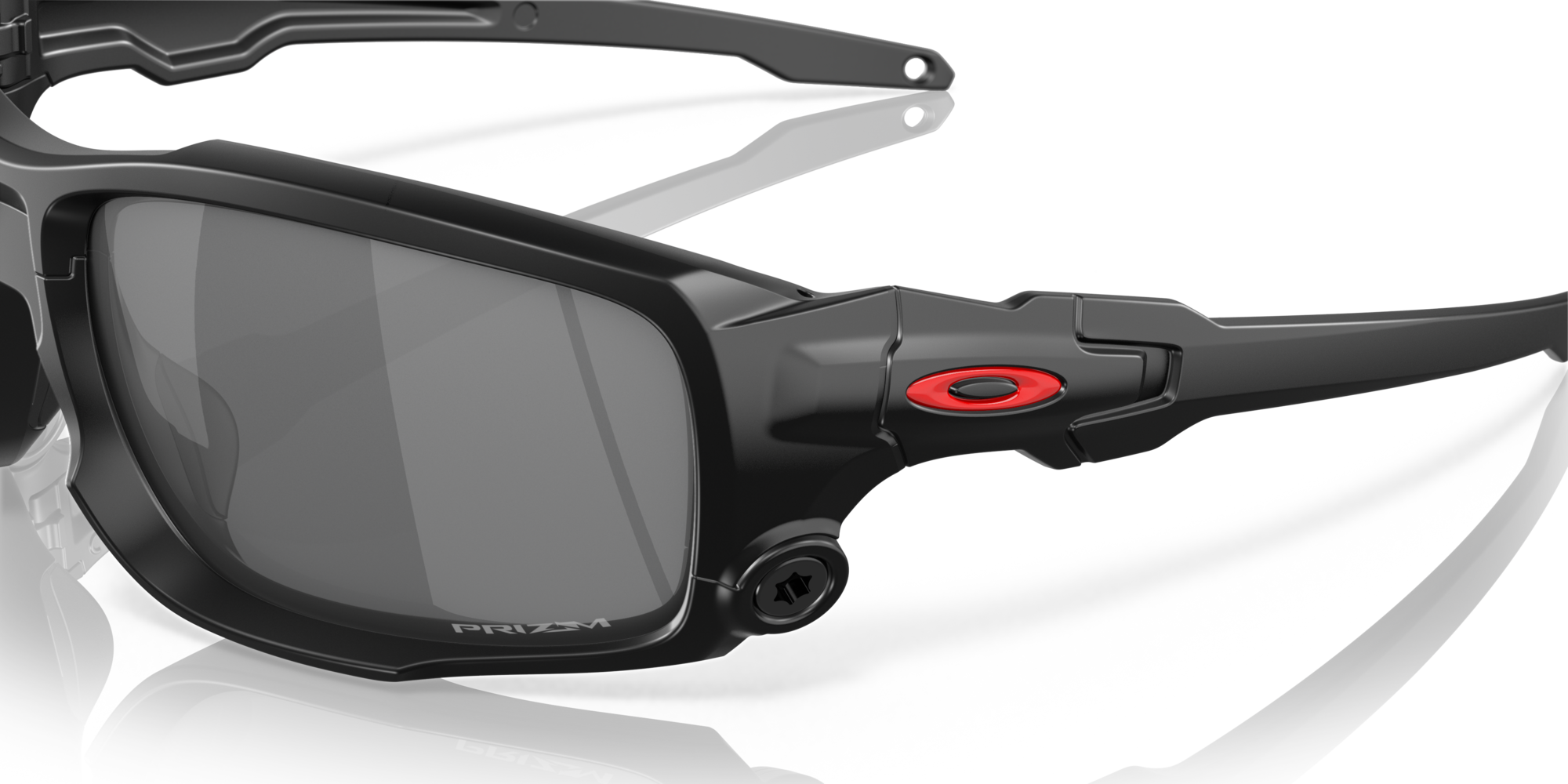 SI Shock Tube® Black Iridium Lenses, Matte Black Frame Sunglasses ...