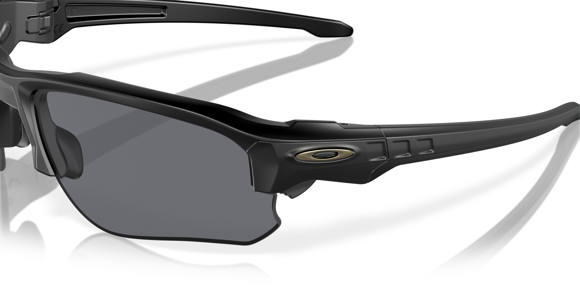 Standard Issue Speed Jacket™ Grey Lenses, Matte Black Frame Sunglasses ...