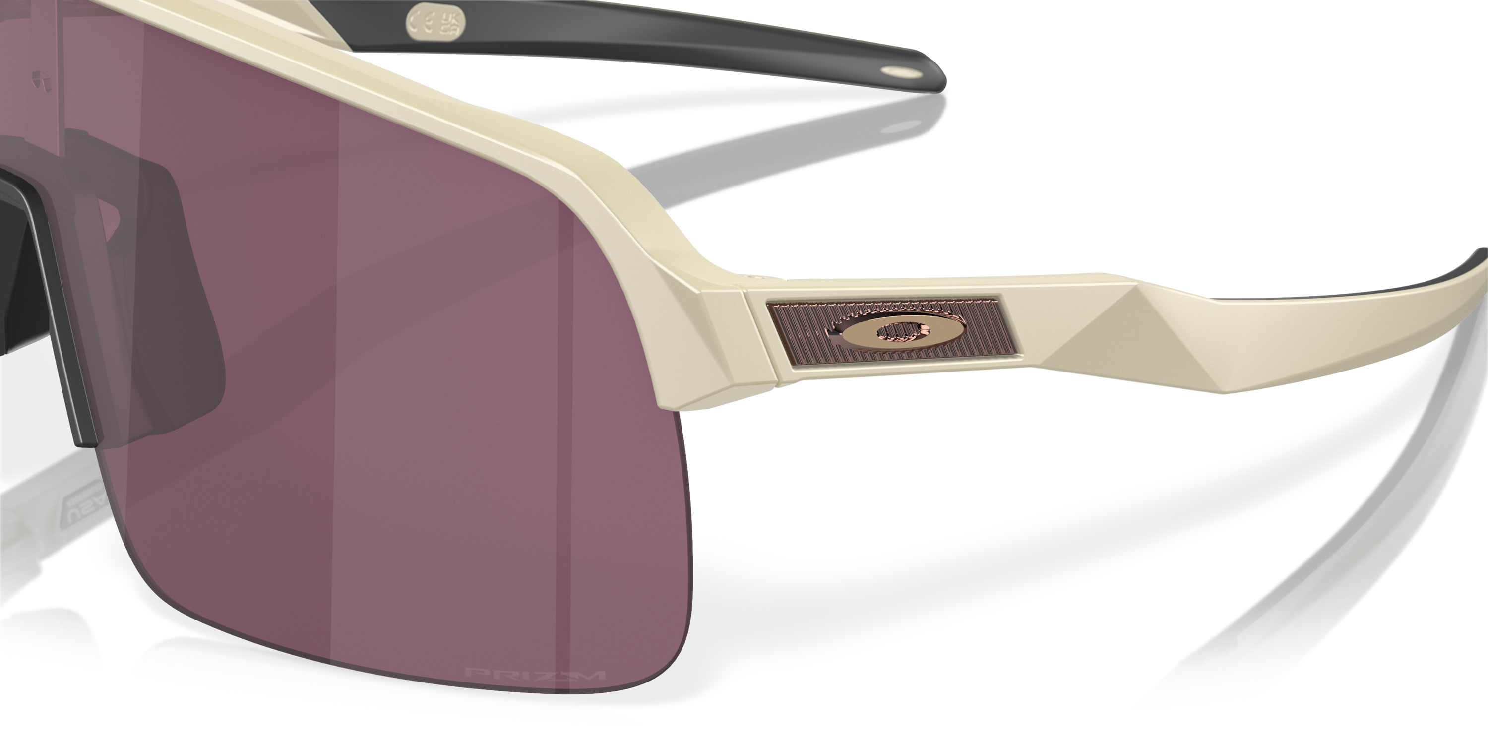 Sutro Lite Prizm Road Black Lenses, Matte Sand Frame Sunglasses ...