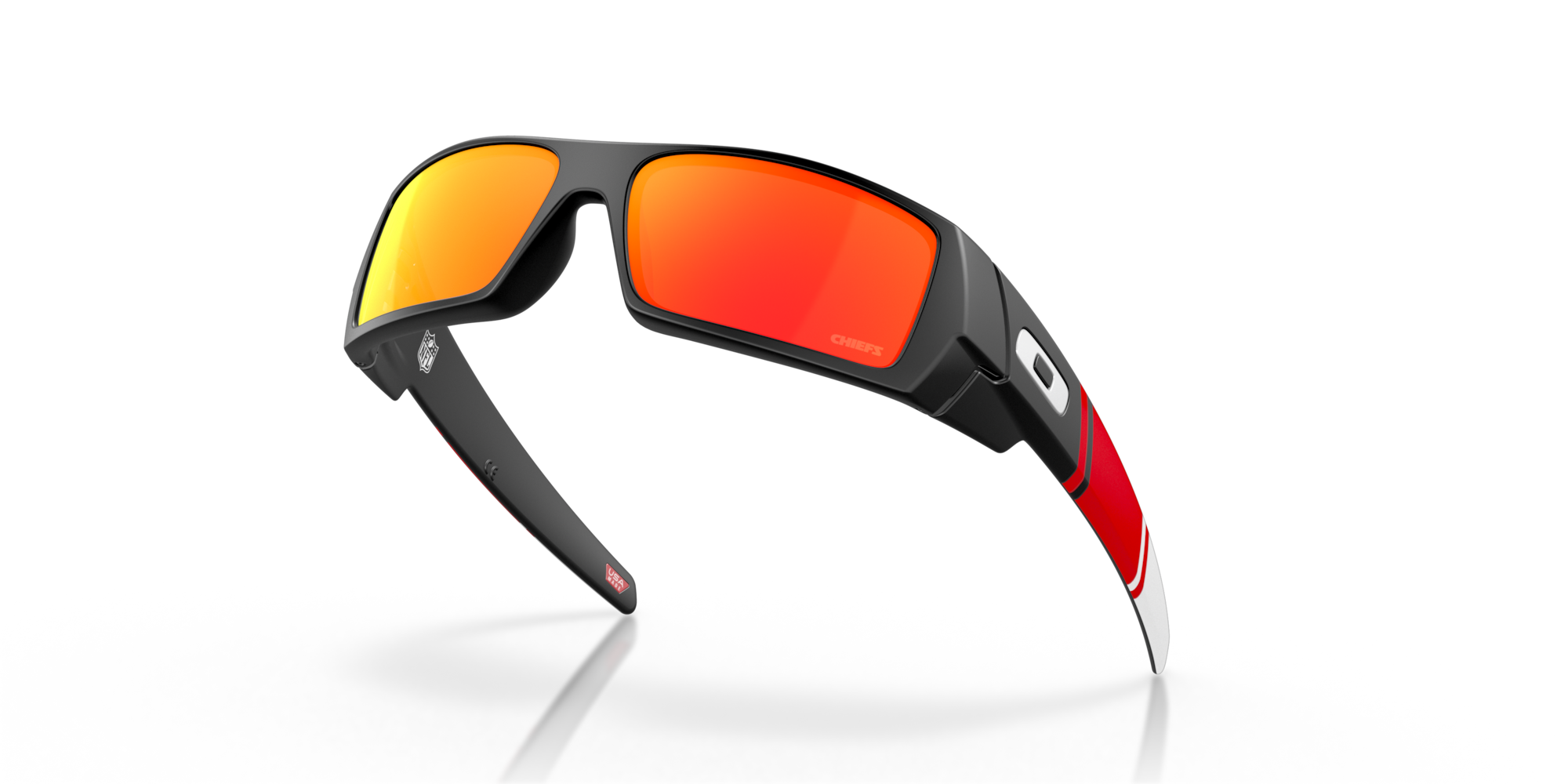 Kansas City Chiefs Gascan® Prizm Ruby Lenses, Matte Black Frame ...