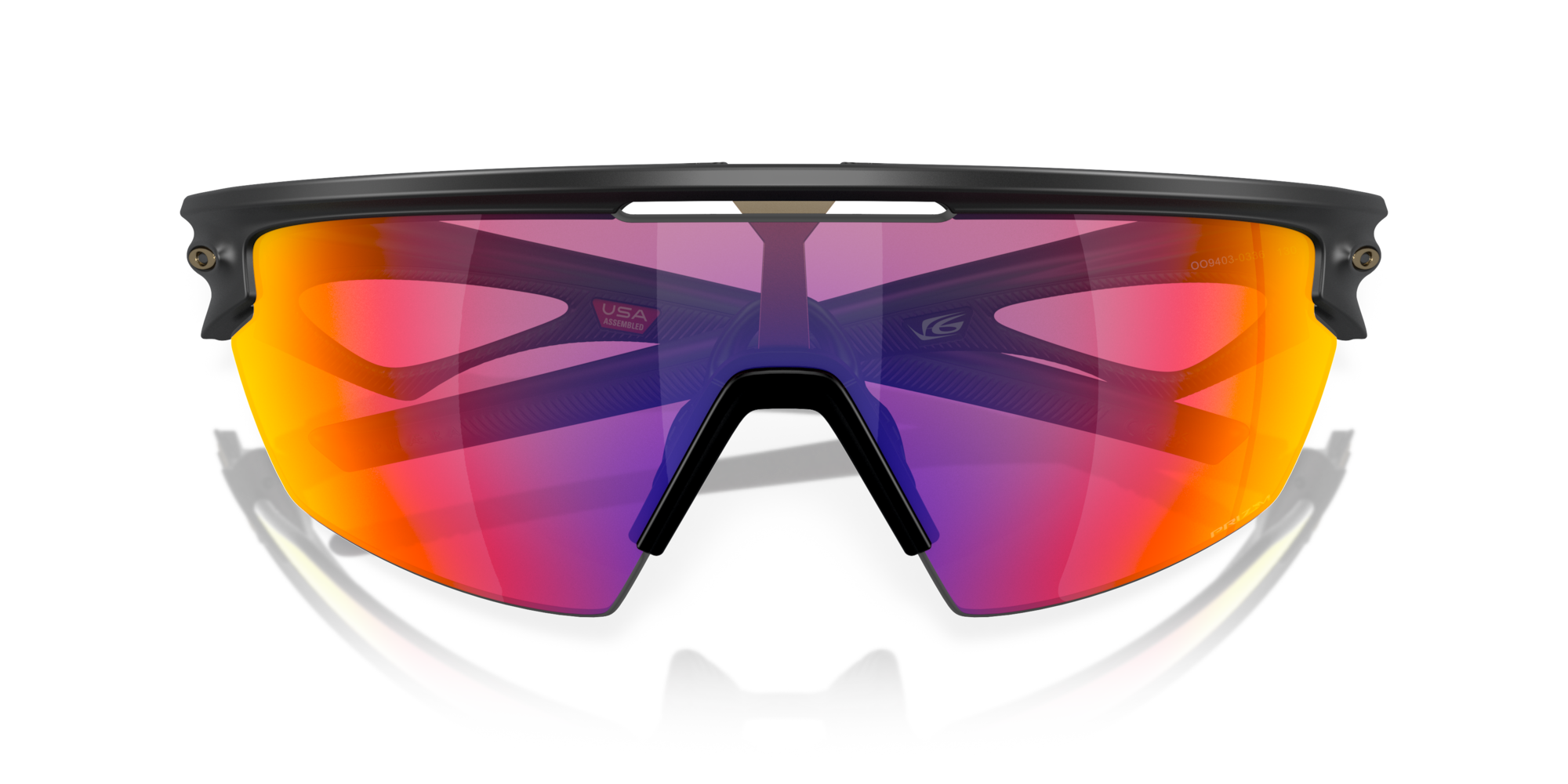 Oakley Sphaera™ Sunglasses with Matte Black Frame and Prizm Road Lenses ...