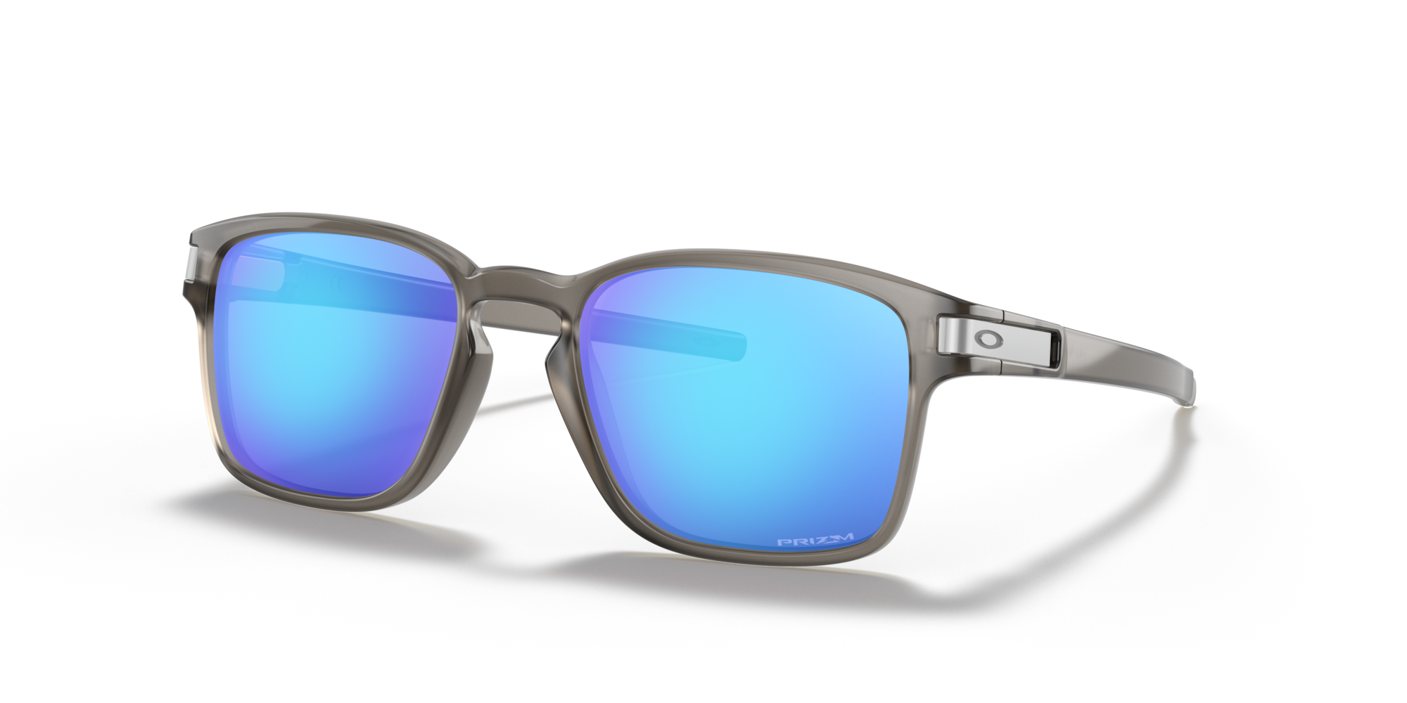 Oakley Latch™ Square (Low Bridge Fit) Sunglasses with Matte Grey Ink ...