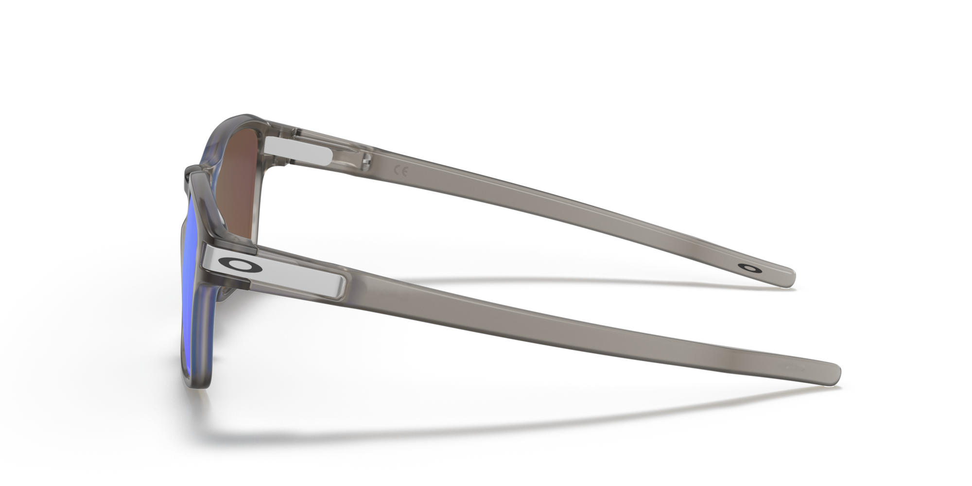 Oakley Latch™ Square (Low Bridge Fit) Sunglasses with Matte Grey Ink ...
