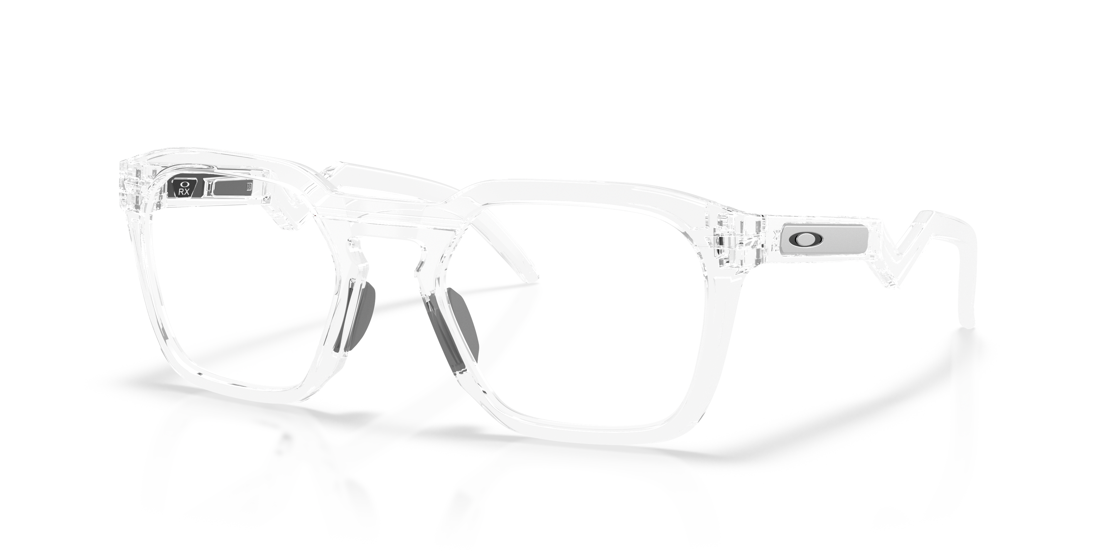 HSTN SQ Polished Clear Eyeglasses | Oakley® GB