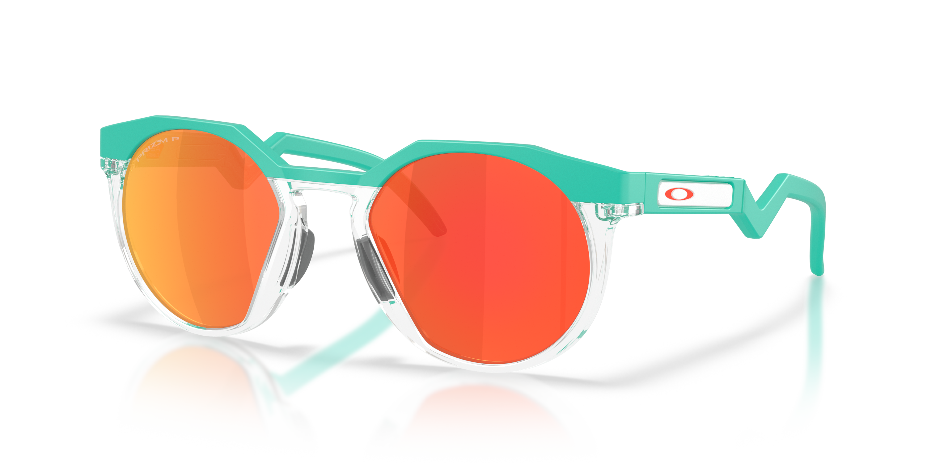 HSTN Neon Pop Collection Prizm Ruby Polarized Lenses, Celeste Frame ...