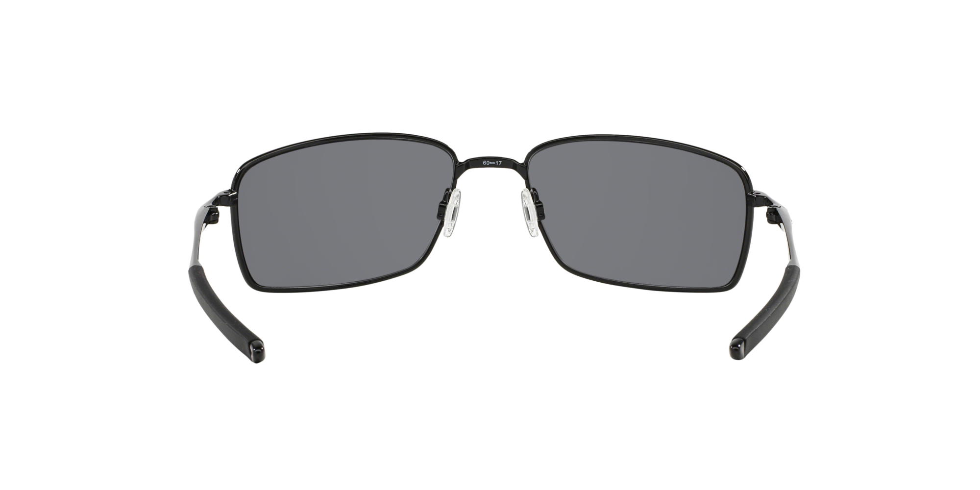Oakley Square Wire™ Sunglasses with Polished Black Frame and Black ...
