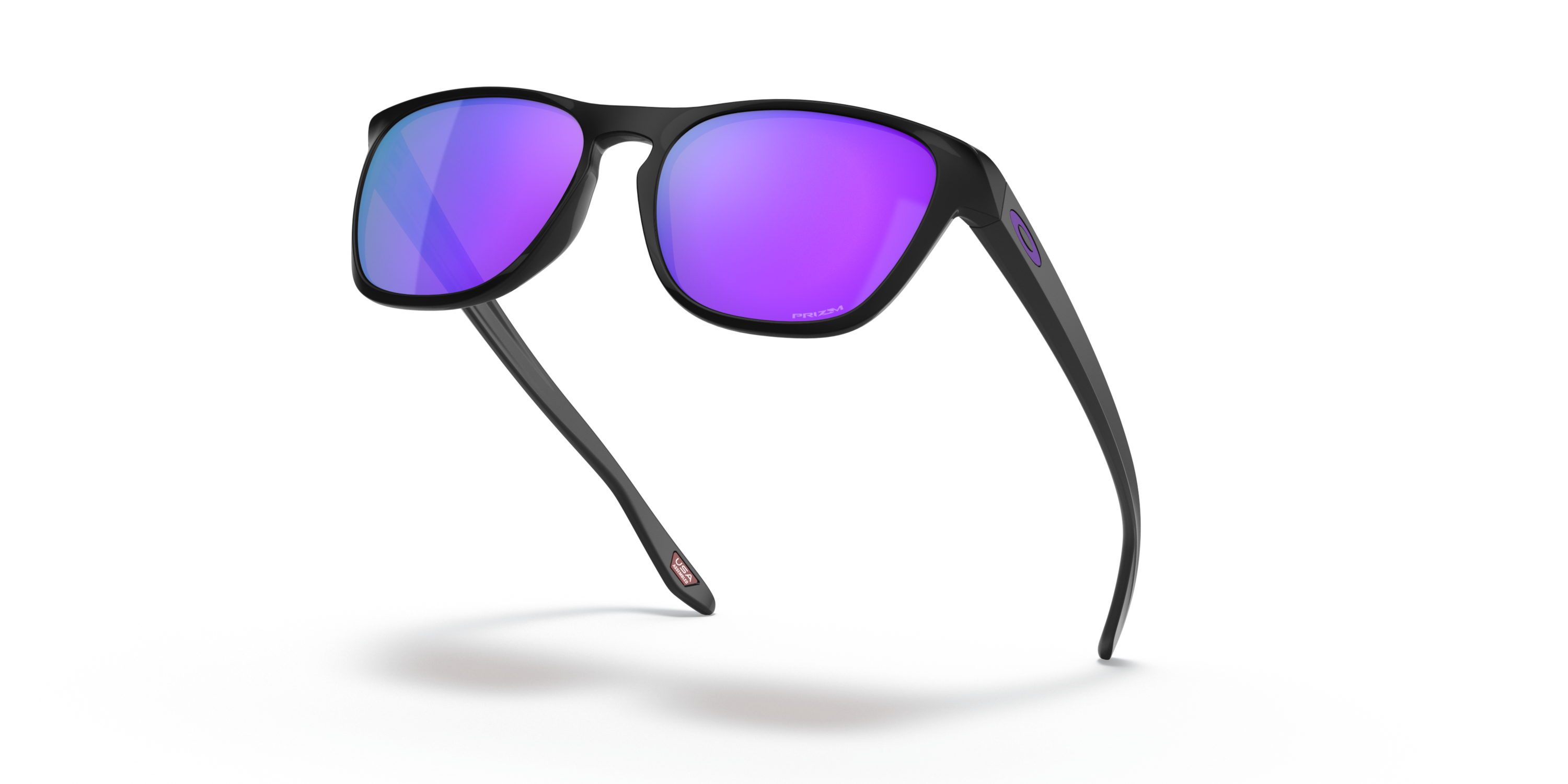 Manorburn Prizm Violet Lenses, Matte Black Frame Sunglasses | Oakley ...