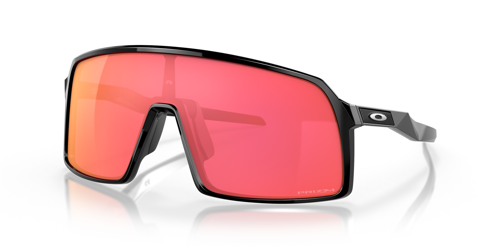 Sutro Prizm Snow Torch Lenses, Polished Black Frame Sunglasses | Oakley® US