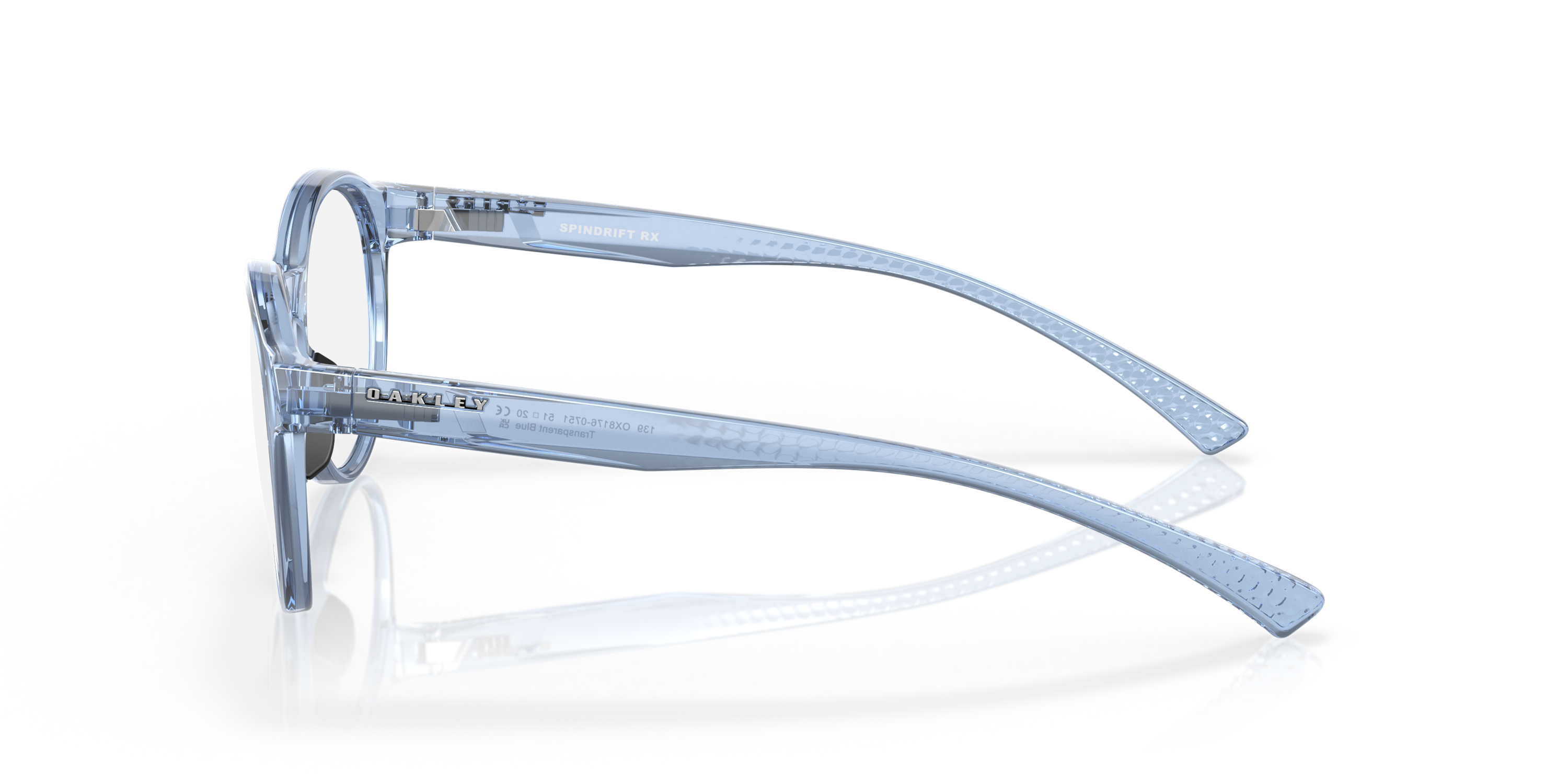 Spindrift Transparent Blue Eyeglasses | Oakley® US