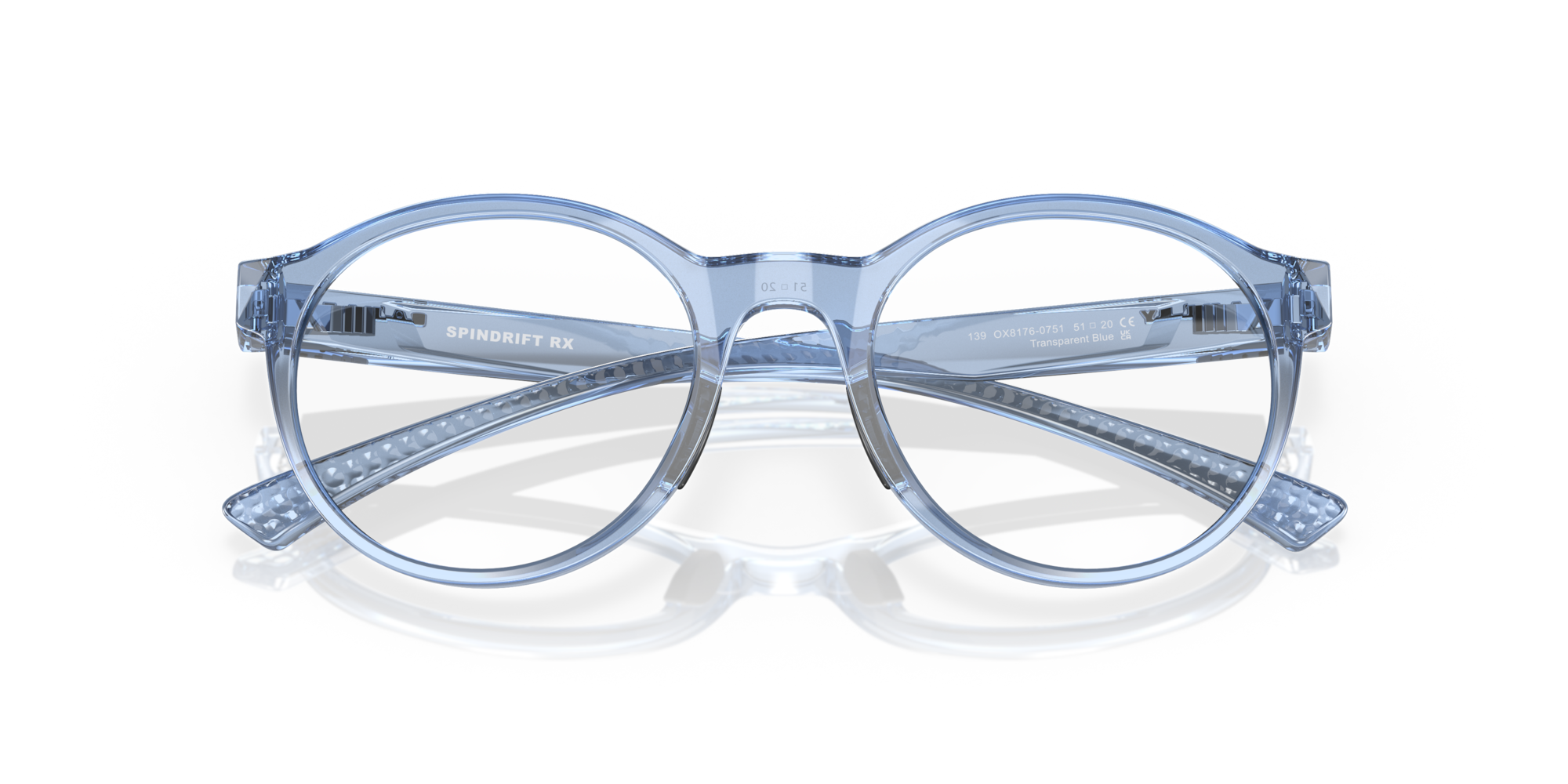 Spindrift Transparent Blue de grau | Oakley® BR