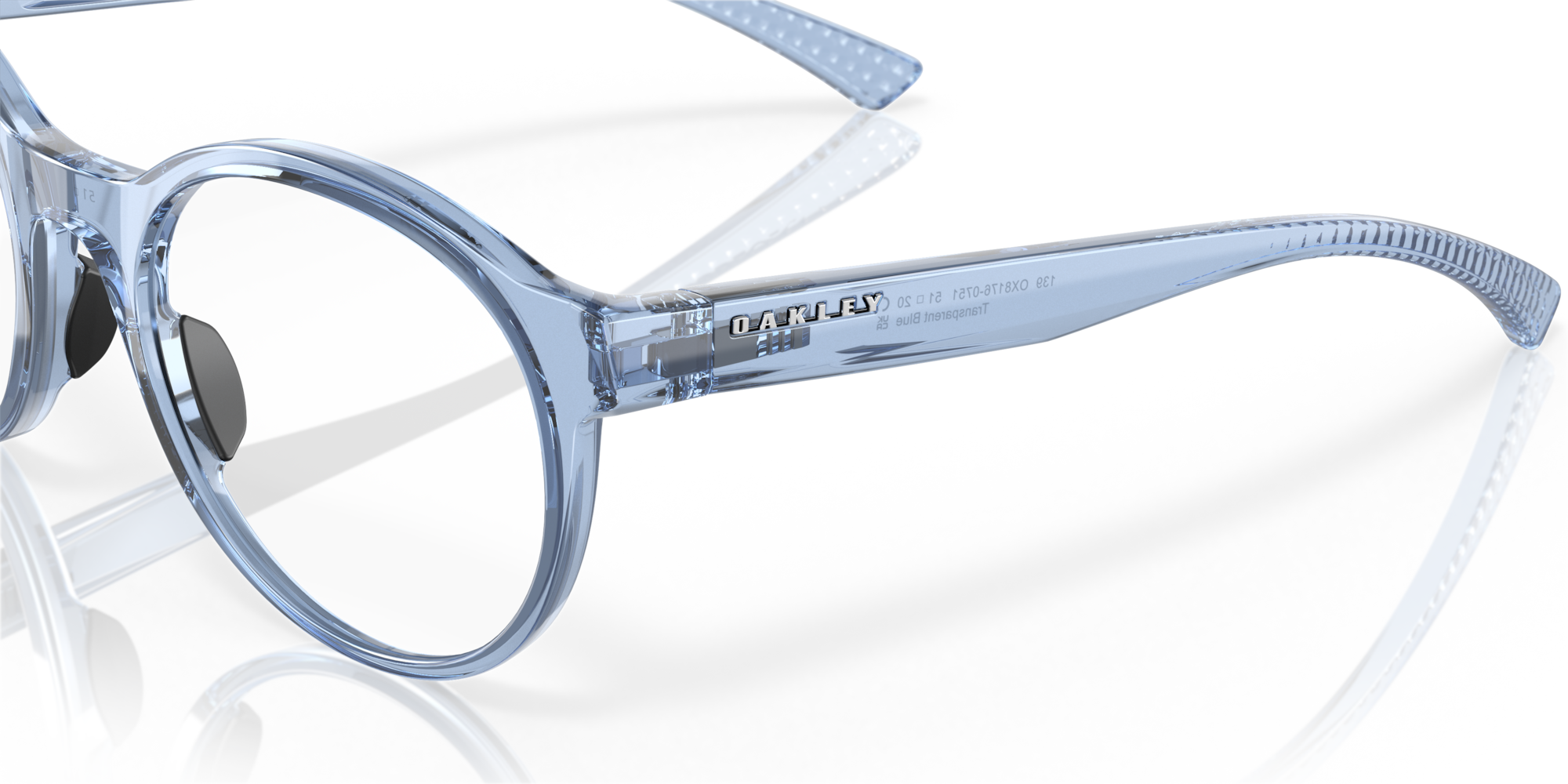 Spindrift Transparent Blue Eyeglasses | Oakley® US