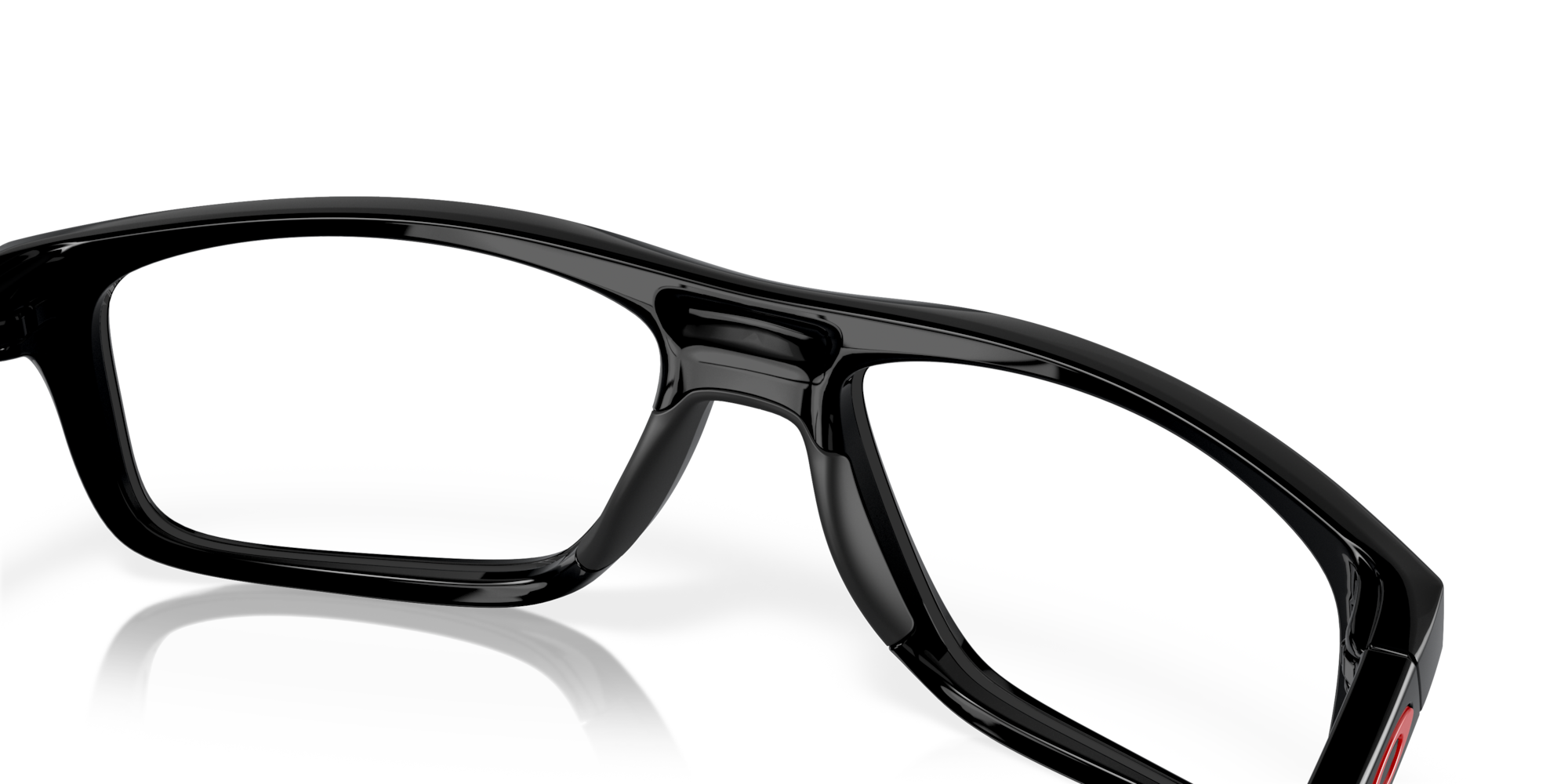 Pommel (TruBridge™) Polished Black Eyeglasses | Oakley® US