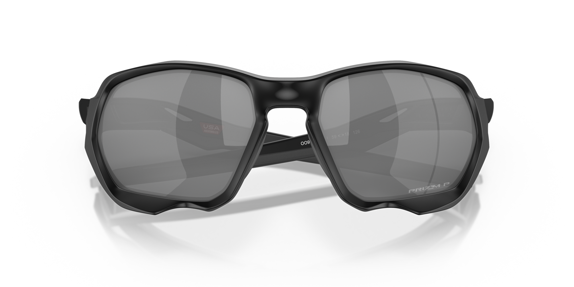 Plazma Prizm Black Polarized Lenses, Matte Black Frame Sunglasses ...
