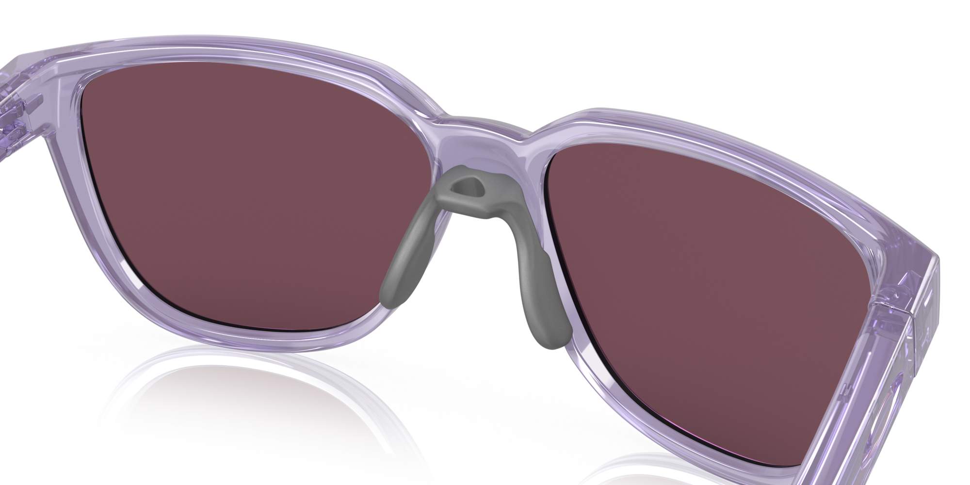 Oakley Actuator (Low Bridge Fit) Sunglasses with Transparent Lilac ...
