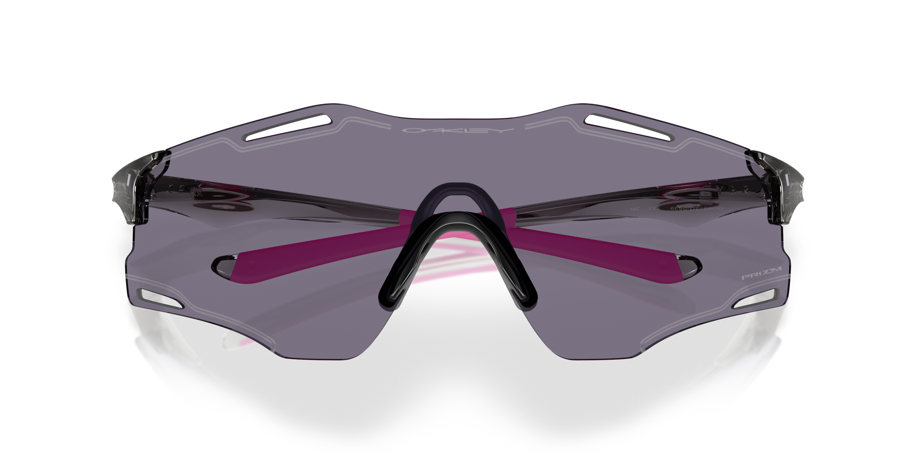 Cybr Zero Prizm Grey Lenses, Polished Carbon Frame Sunglasses | Oakley® CA
